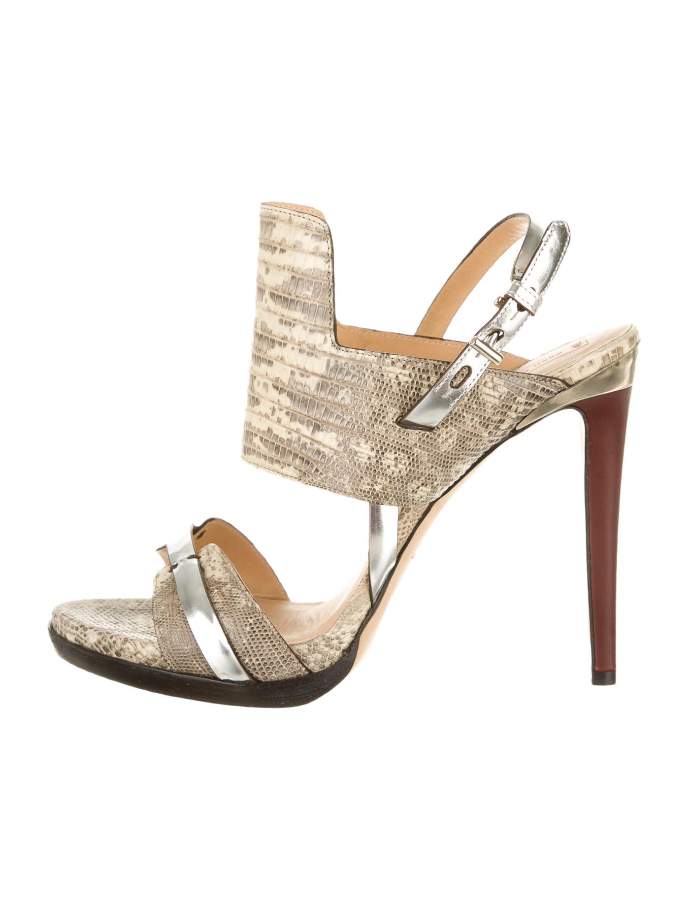 Reed Krakoff Lizard Sandals - Sandals, Shoes - REE21305 | The RealReal