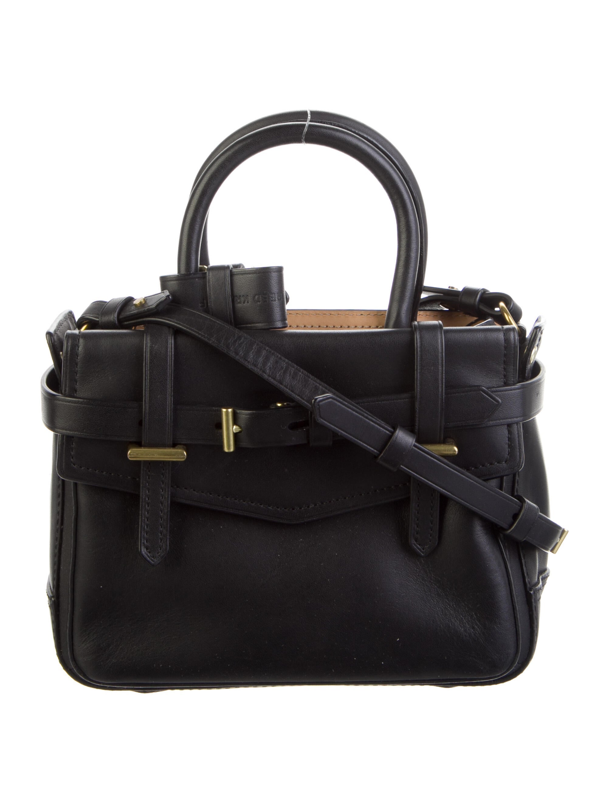 Reed Krakoff Leather Boxer Bag - Black Handle Bags, Handbags - REE27130 ...