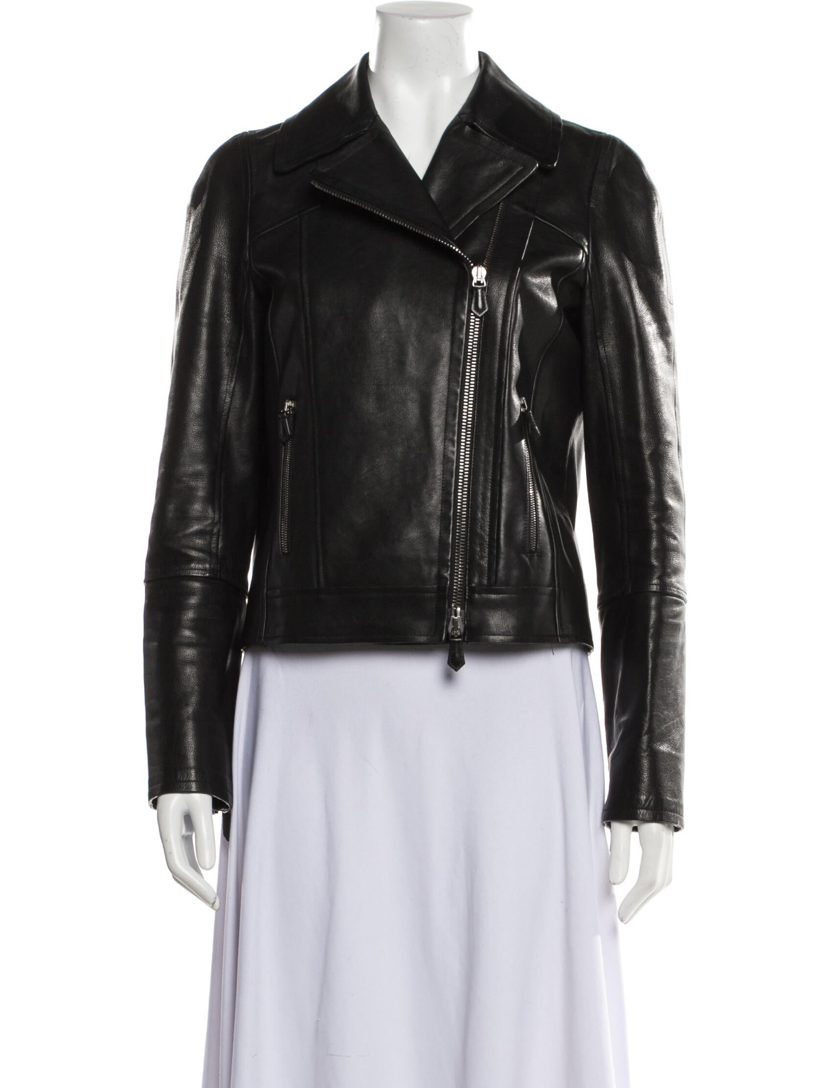 Reed Krakoff Biker Jacket - Black Jackets, Clothing - REE45304 | The ...