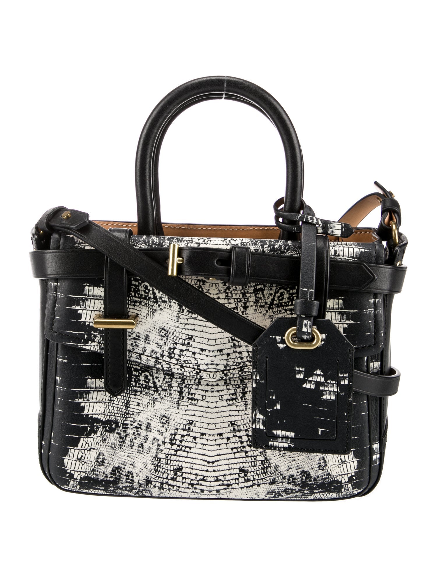 Reed Krakoff Leather Handle Bag - Black Handle Bags, Handbags ...