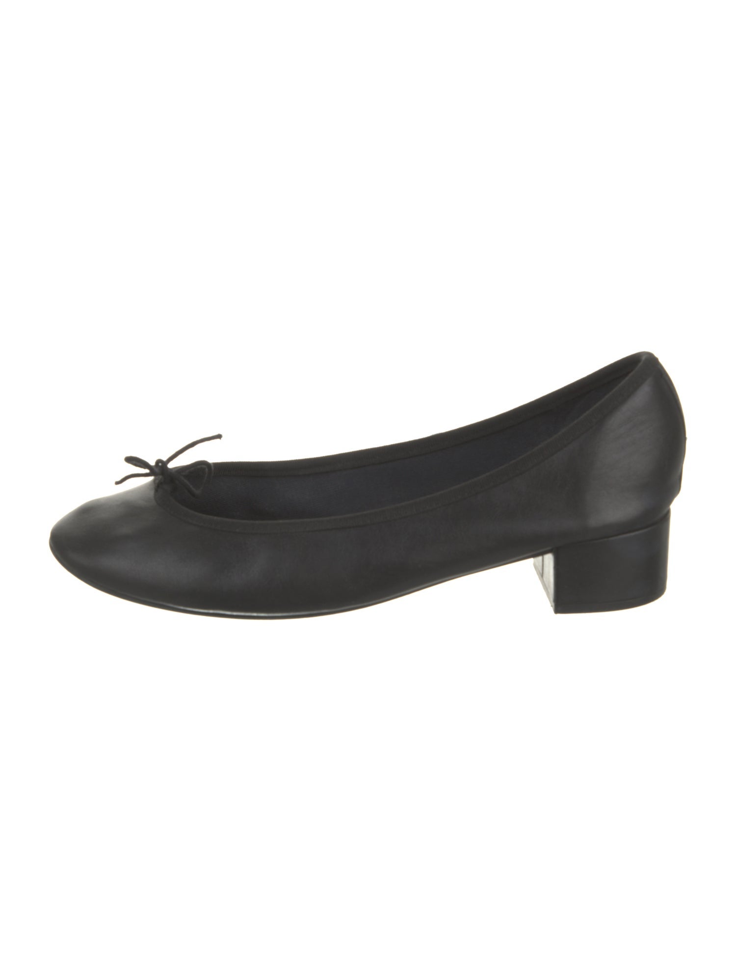 Repetto Leather Bow Accents Pumps - Black Pumps, Shoes - REP29190 | The ...