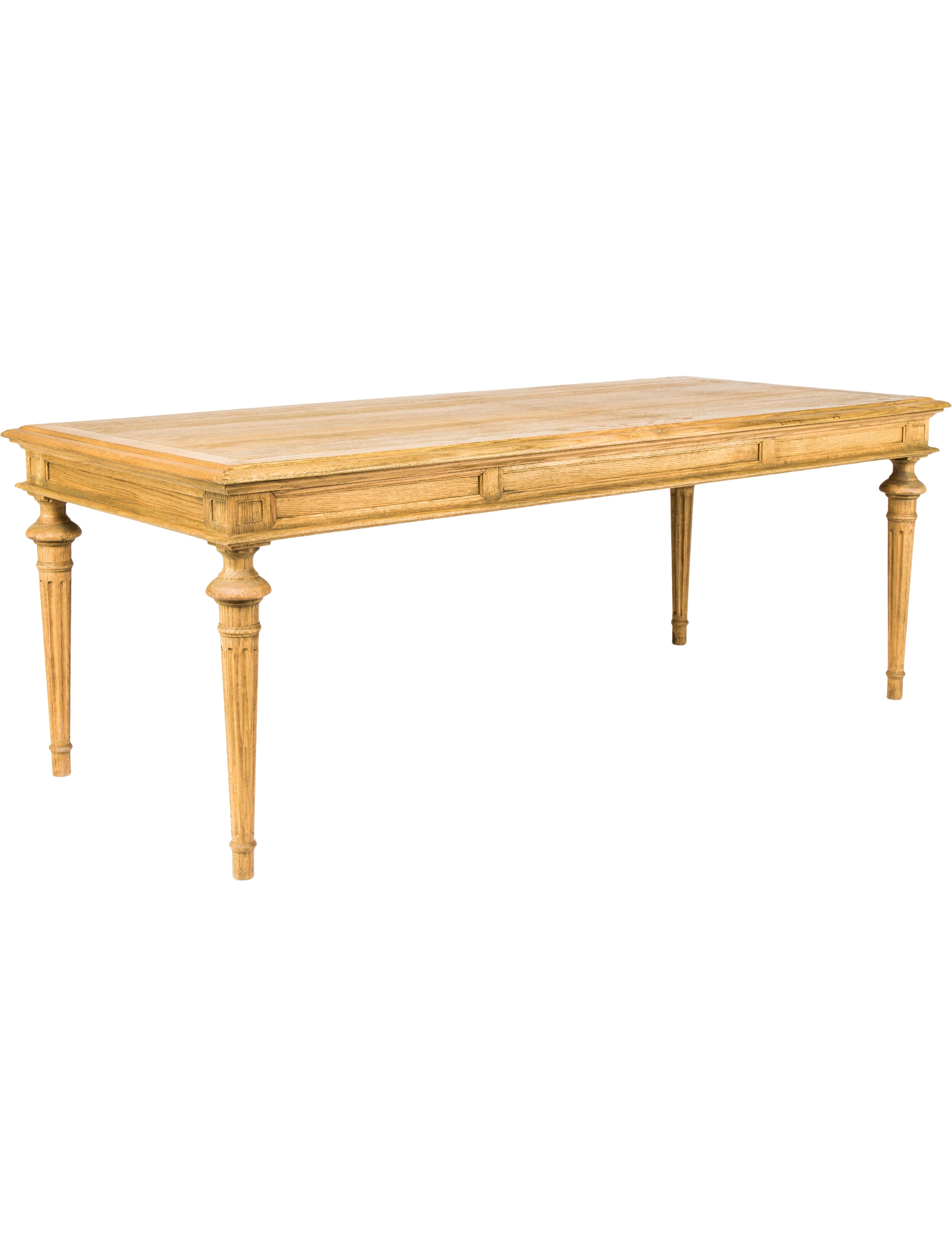 Restoration Hardware French Partners Dining Table - Brown Tables ...