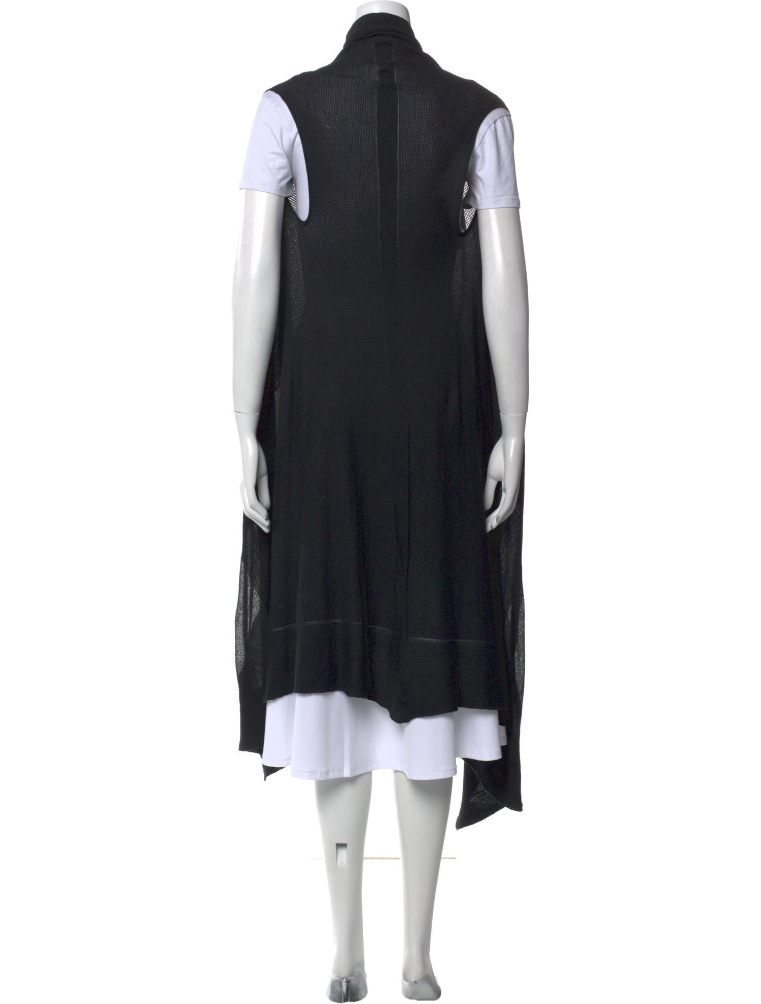 Rick Owens 2011 Open Front Sweater - Black Knitwear, Clothing ...