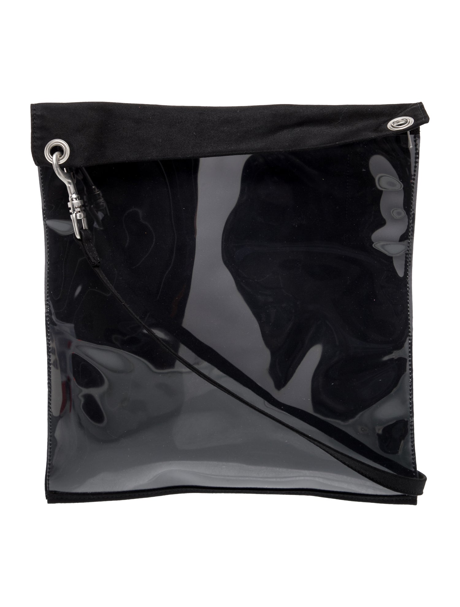 Rick Owens PVC Messenger Bag - Grey Crossbody Bags, Handbags ...
