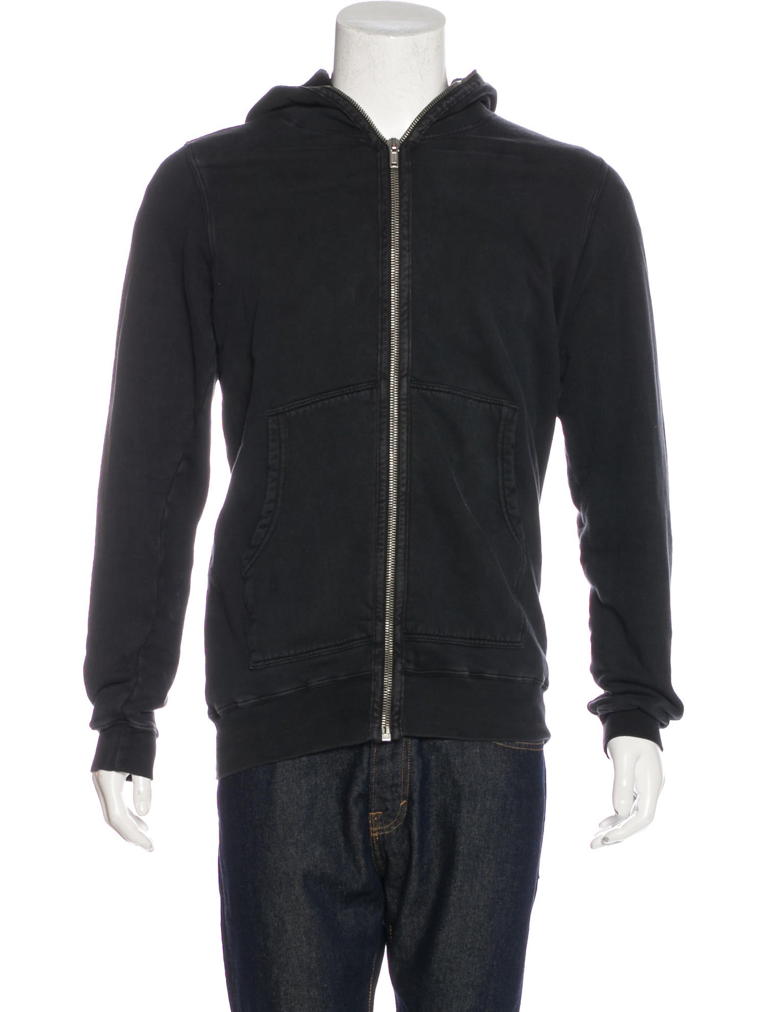 Rick Owens Vintage Gimp Full Zip-Up Hoodie - Clothing - RIC29795 | The ...