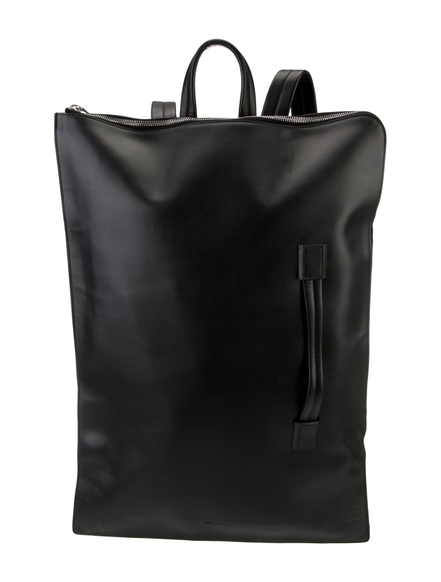 Rick Owens Leather Backpack - Black Backpacks, Handbags - RIC91812 ...