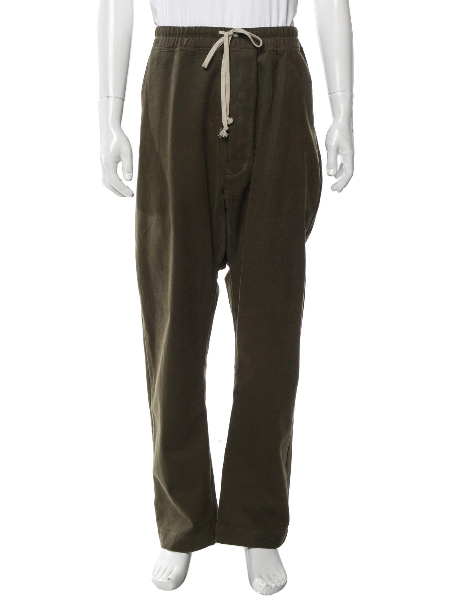 Rick Owens Joggers w/ Tags - Green, 24.5" Rise Pants, Clothing ...