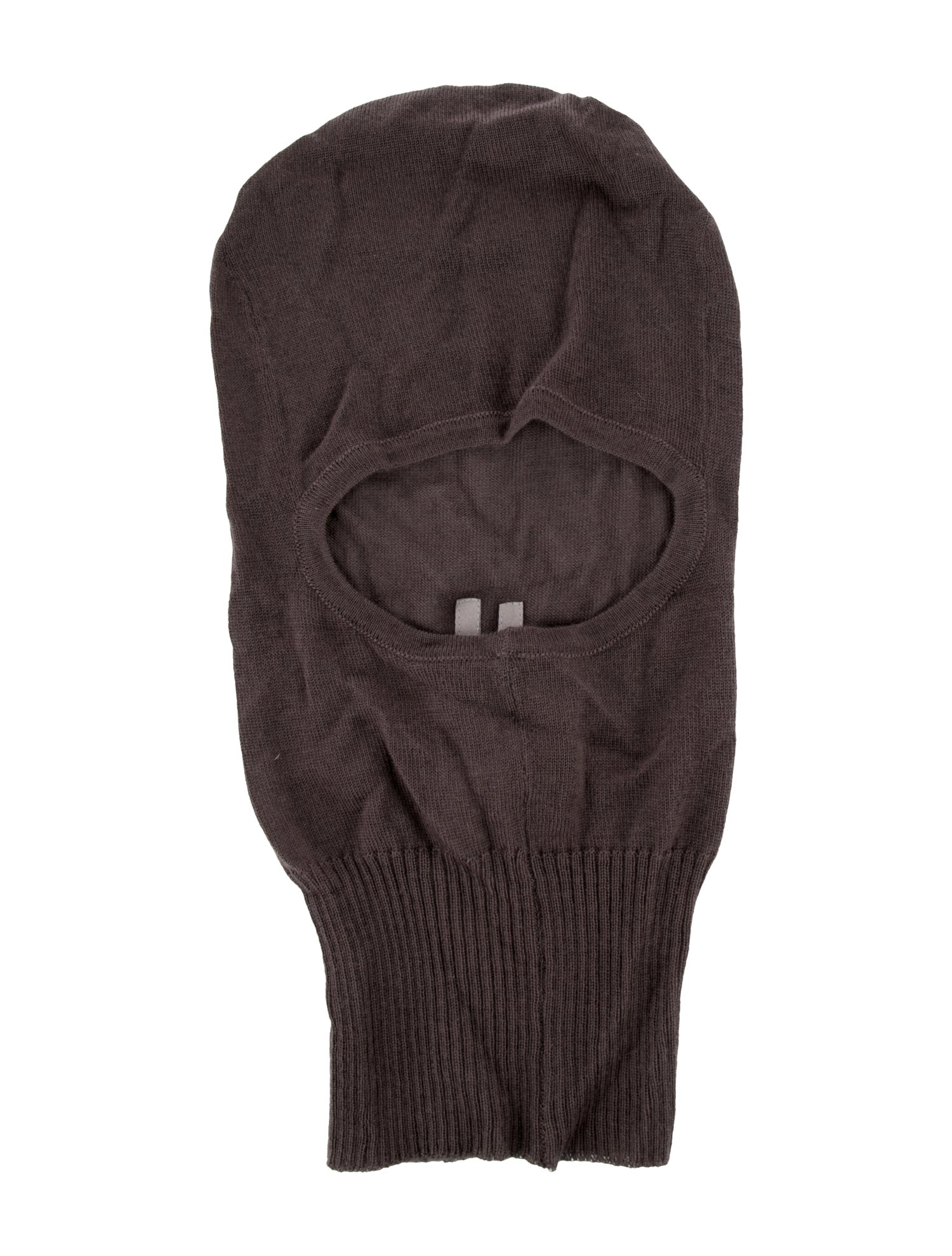 Rick Owens Cashmere Ski Mask w/ Tags - Neutrals Hats, Accessories ...