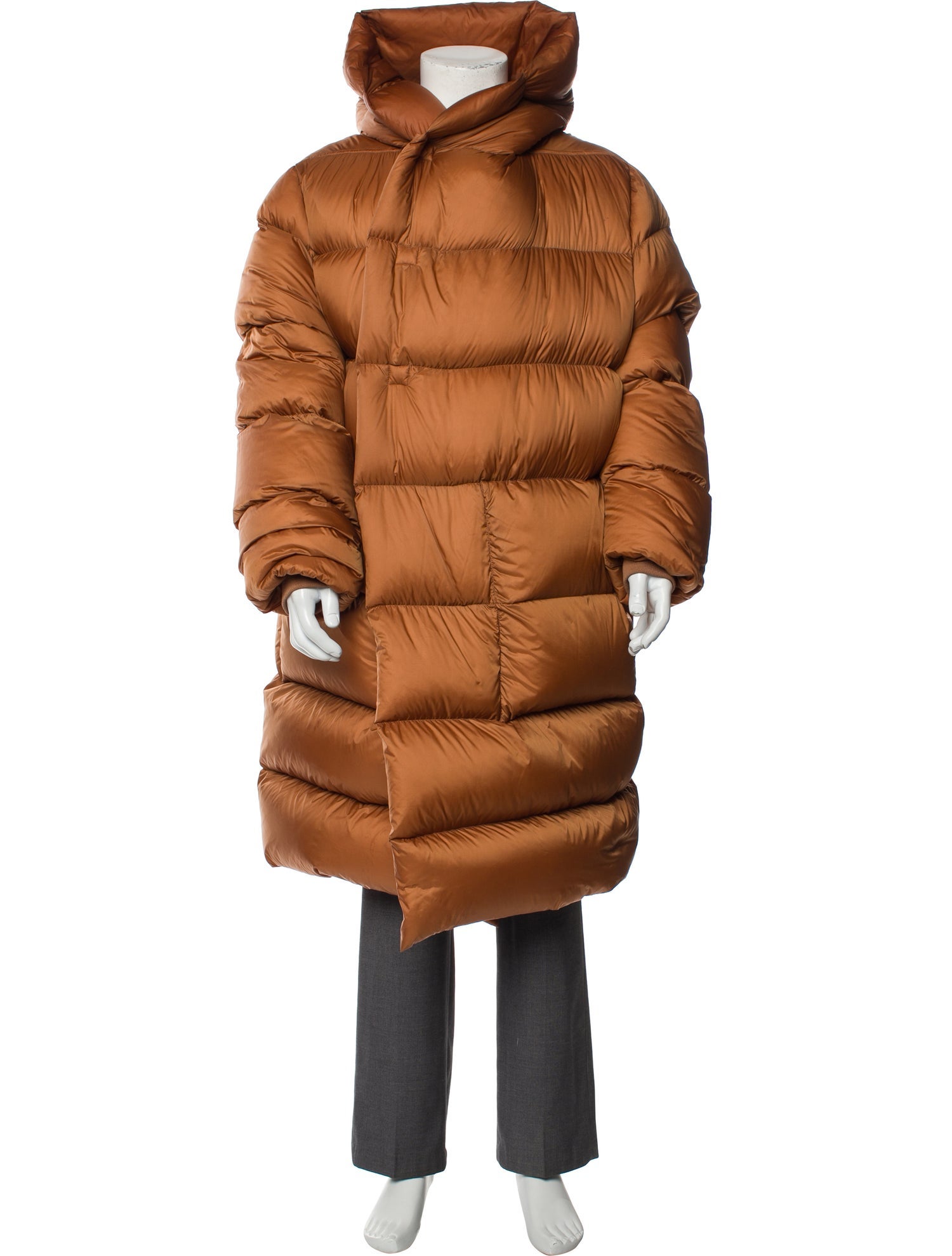 Rick Owens Puffer Coat - Orange Outerwear, Clothing - RIC93335 | The ...