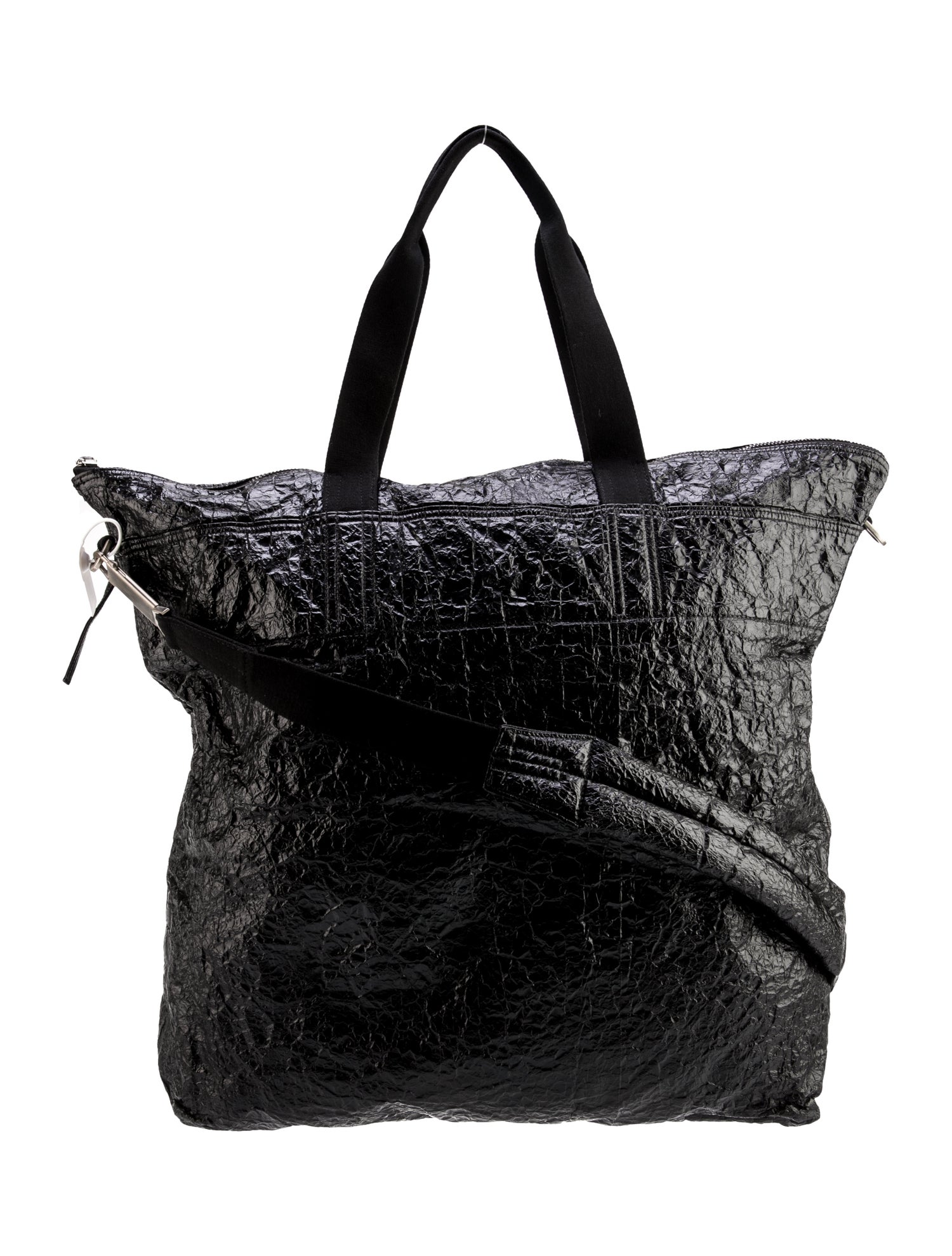 Rick Owens Leather Messenger Bag - Black Messenger Bags, Bags ...