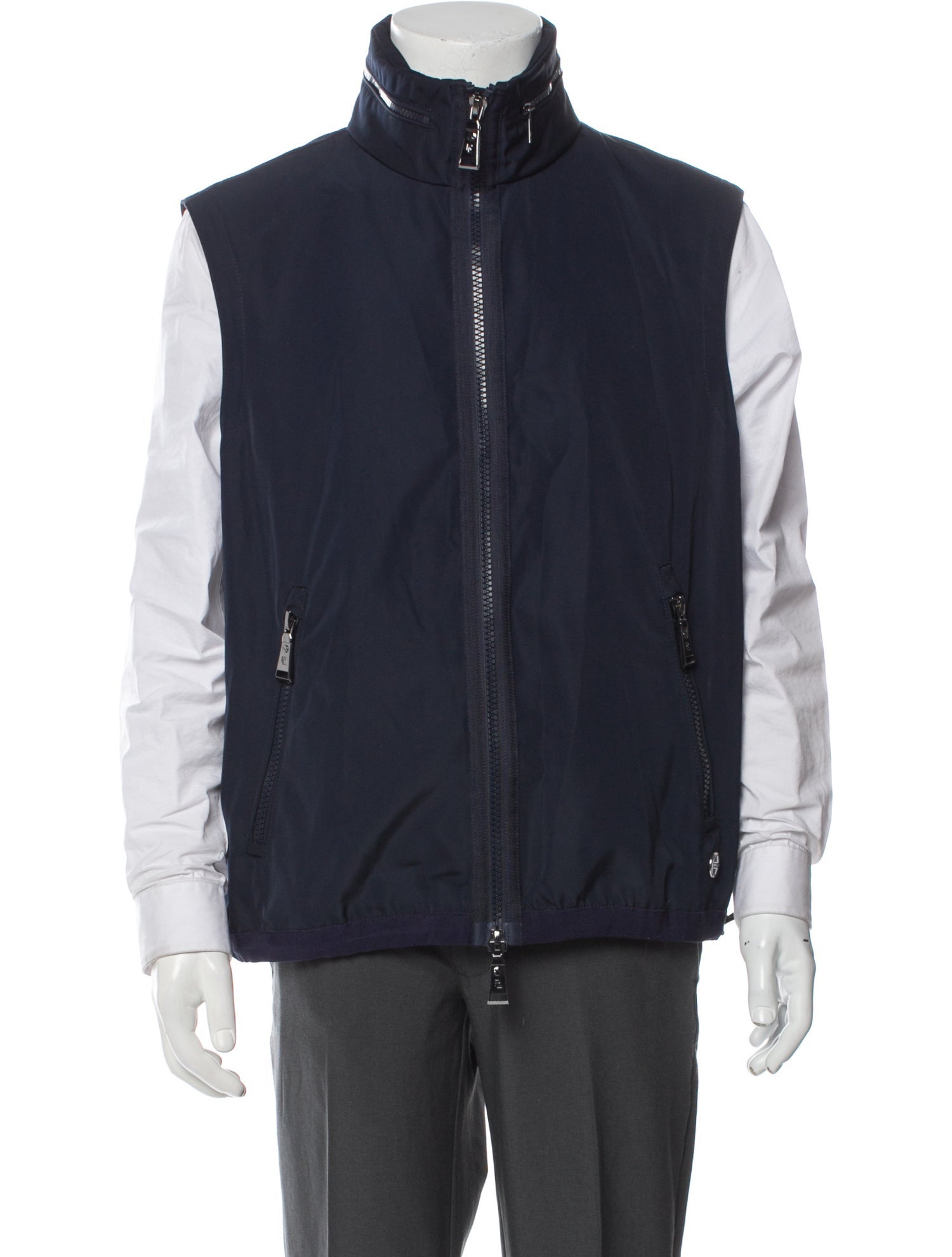 Ralph Lauren Purple Label Vest - Blue Outerwear, Clothing - RLPLB57562 ...
