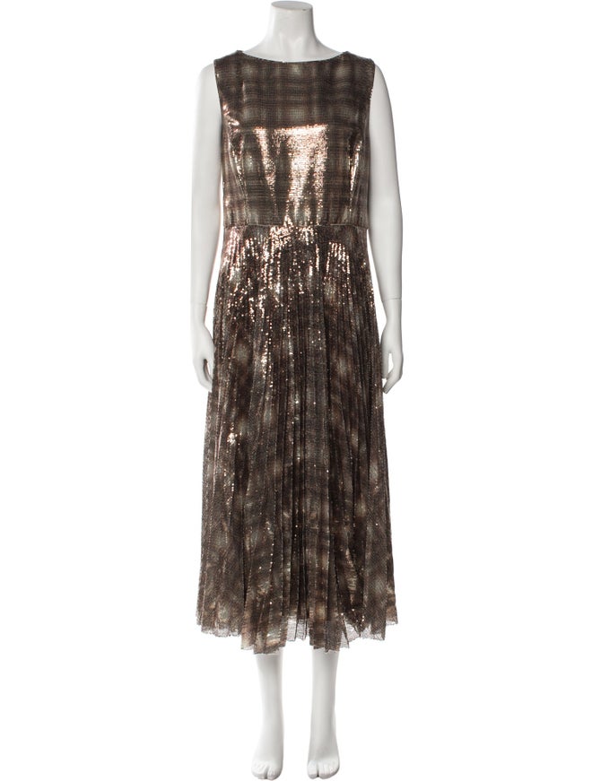 Christian Dior Linen Long Dress - White Dresses, Clothing - CHR465222 ...