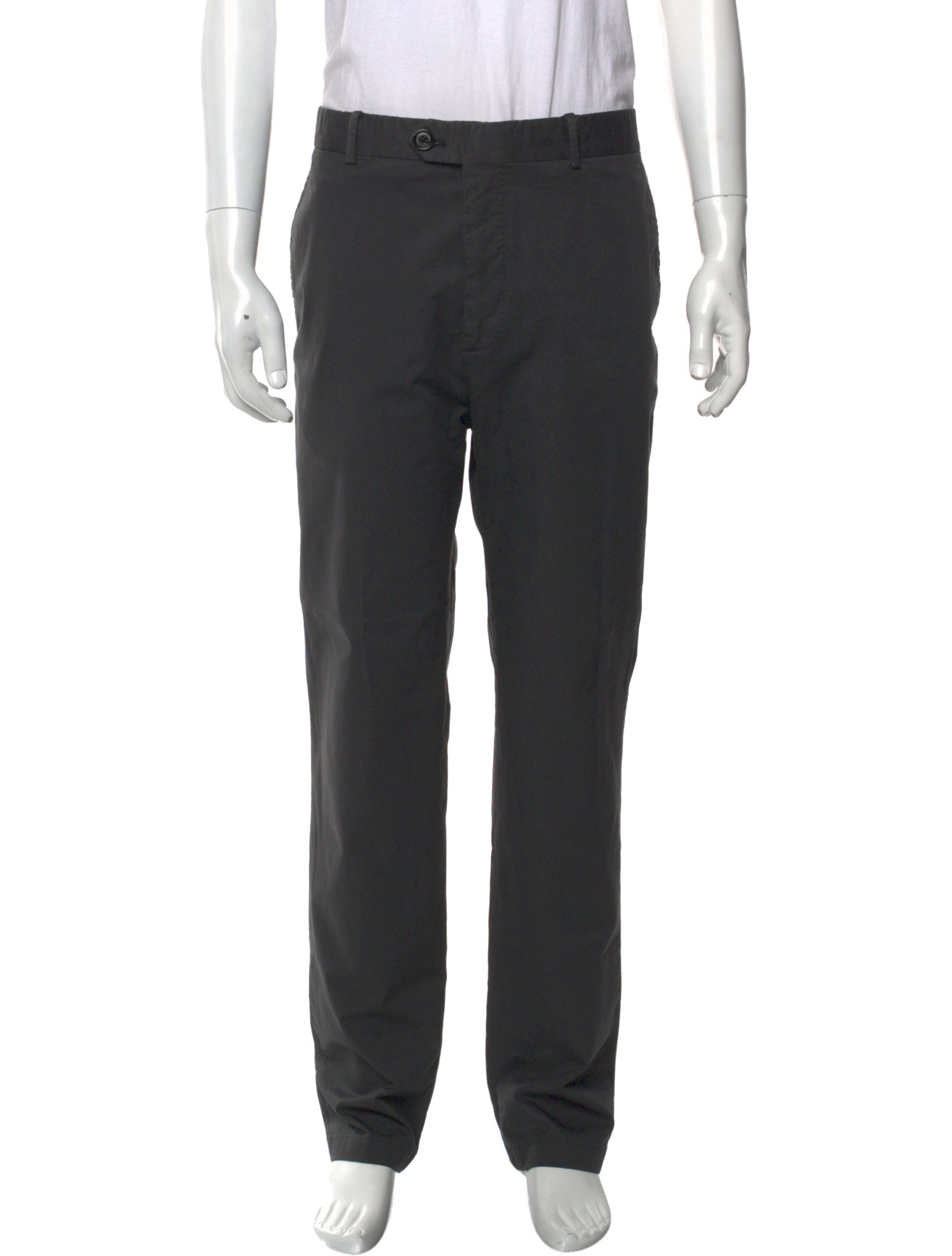 Ralph Lauren Purple Label Chinos - 11.5" Rise, Grey Pants, Clothing ...