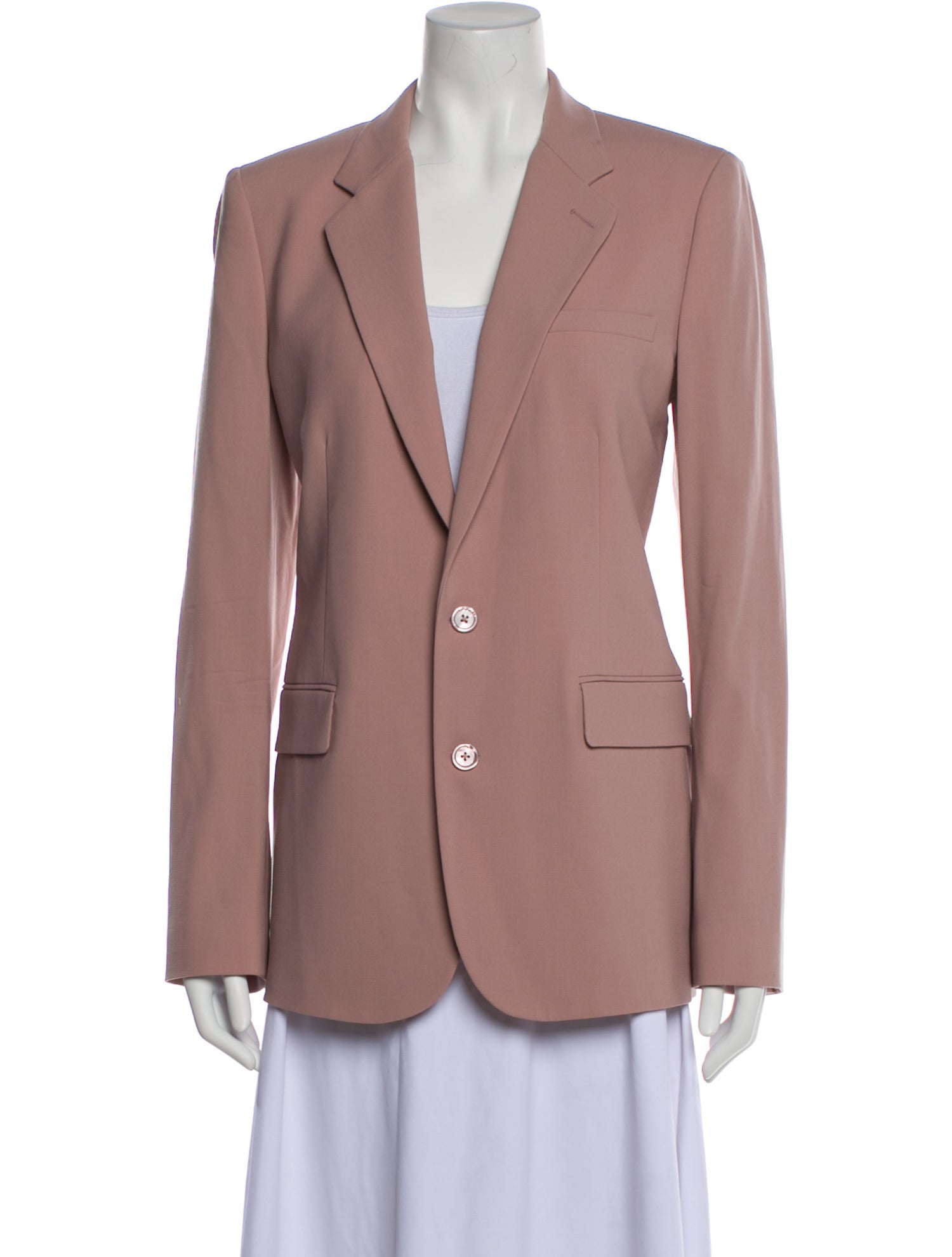 Ralph Lauren Purple Label Wool Blazer - Pink Jackets, Clothing ...