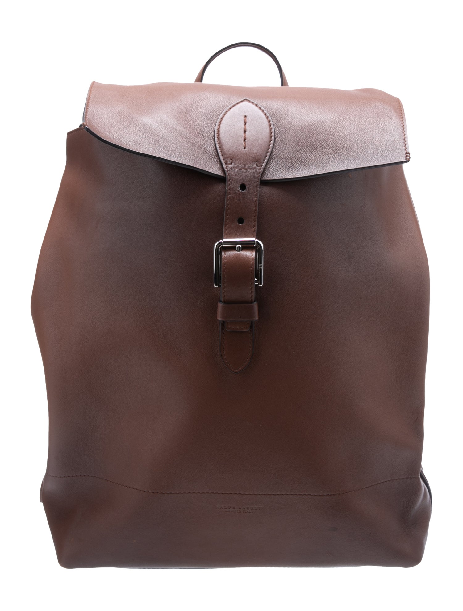 Ralph Lauren Purple Label Leather Backpack - Brown Backpacks, Bags ...