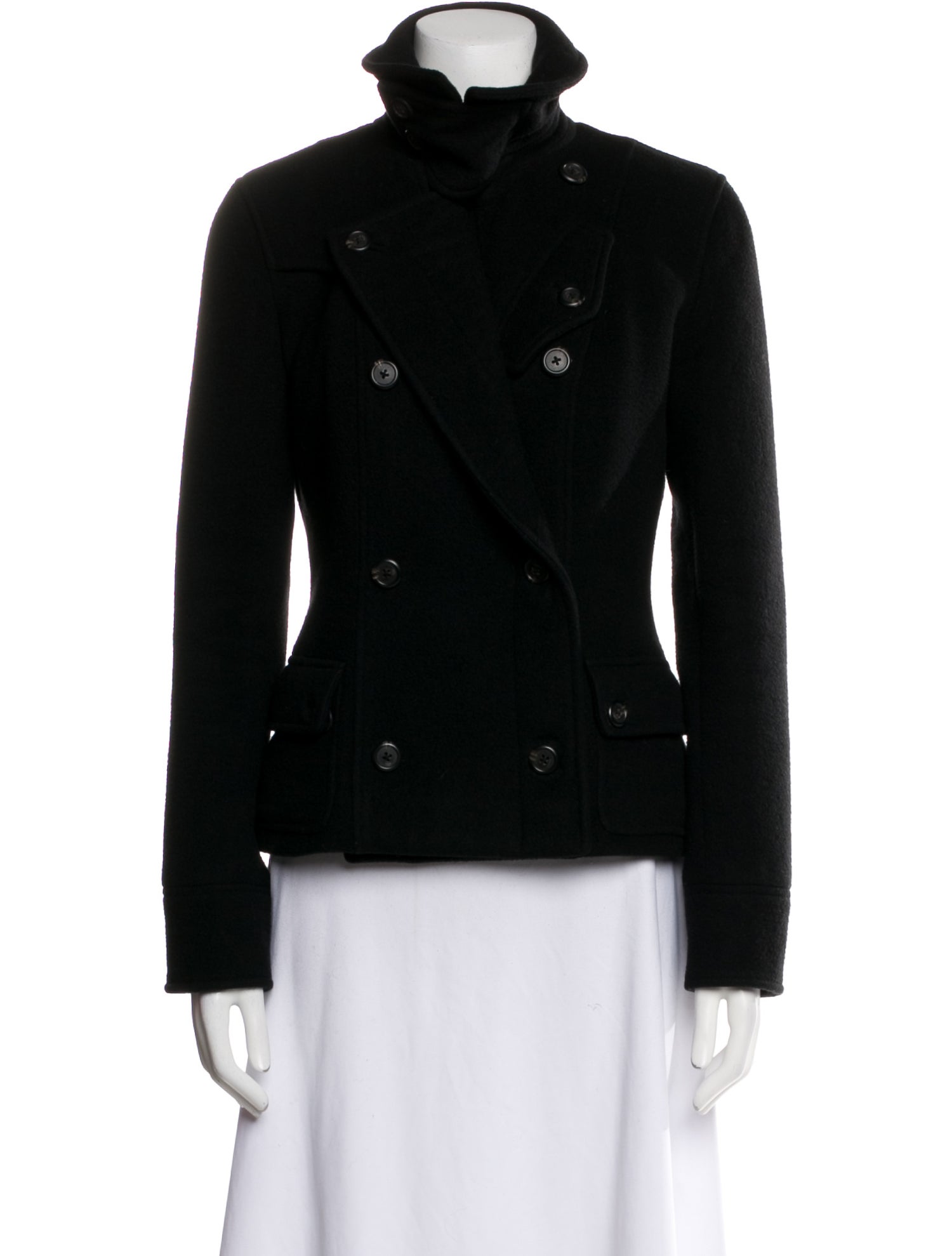 Chanel Wool Fringe Accneted Blazer - Neutrals Jackets, Clothing ...