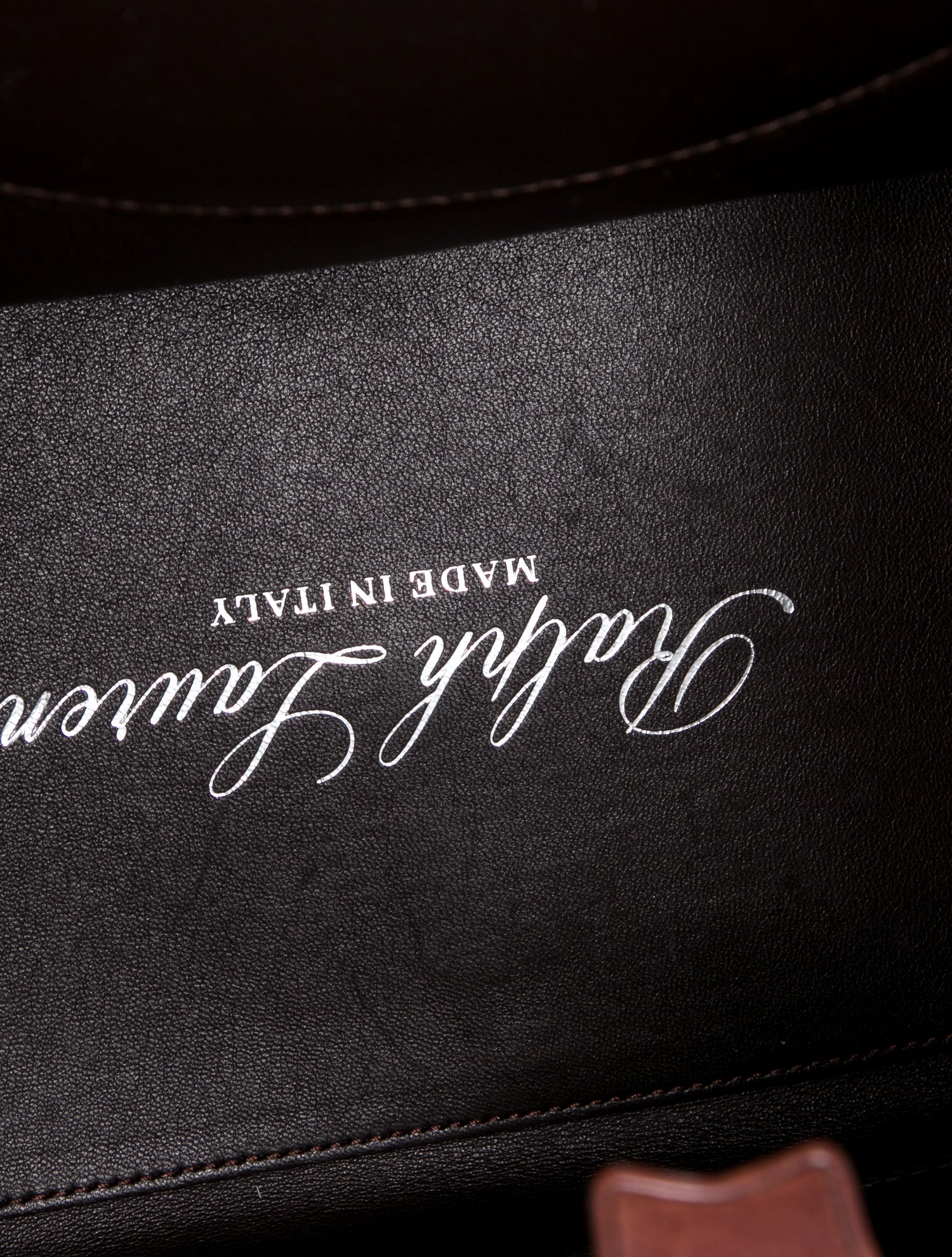 Ralph Lauren Purple Label Wool Top Handle Bag - Brown Handle Bags ...