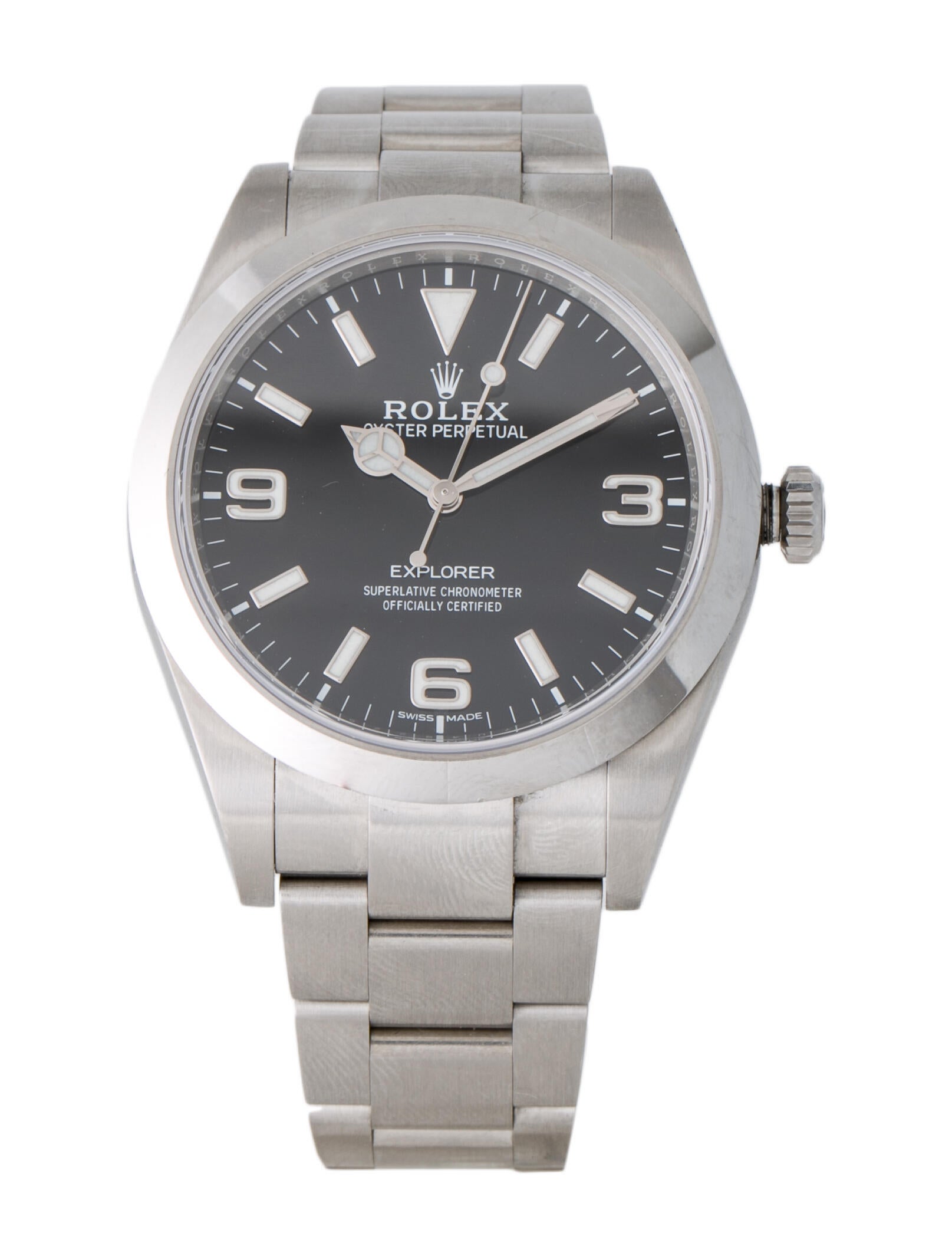Rolex 39MM SS Rolex Explorer - 214270 | The RealReal