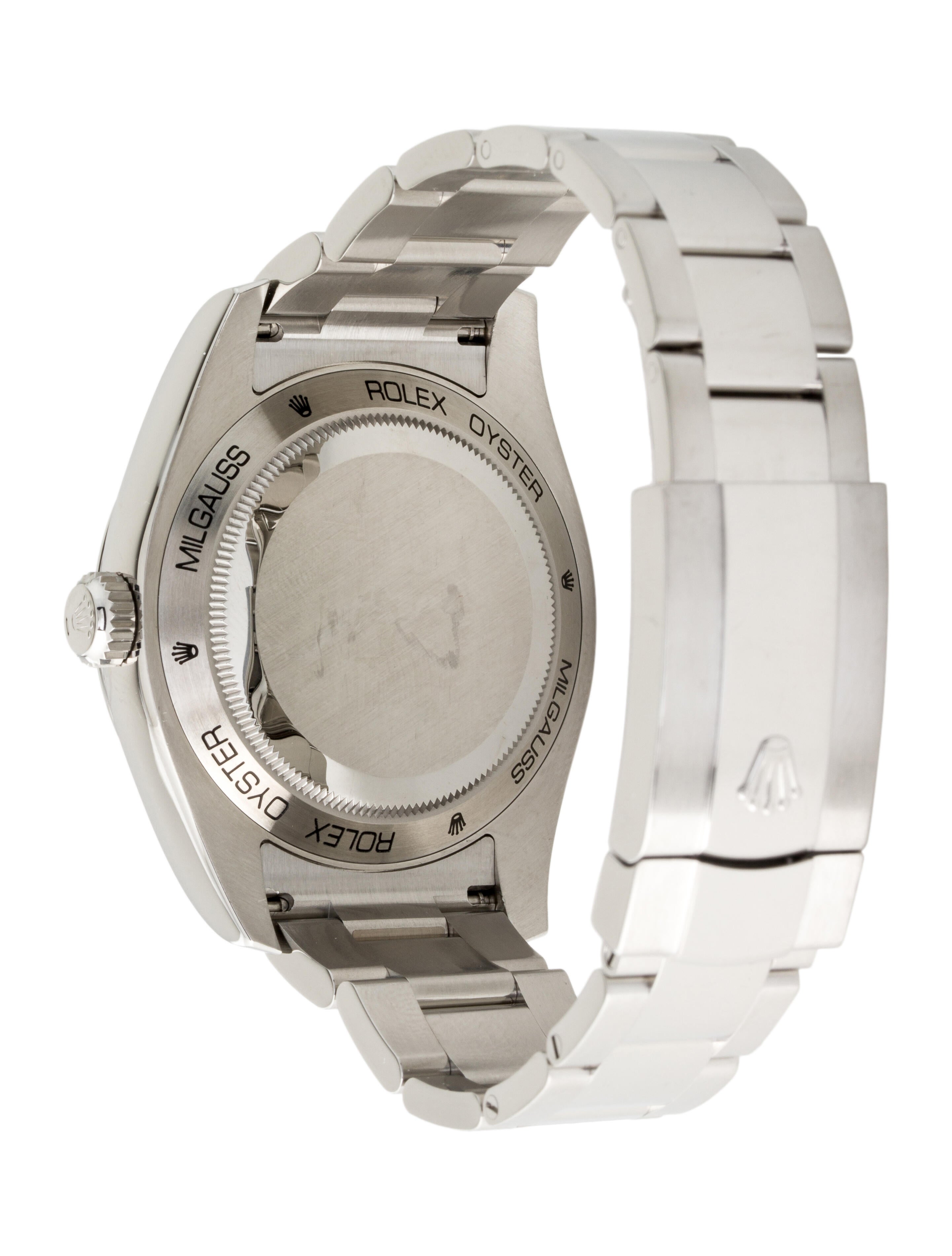 Rolex Milgauss Watch - 116400GV // 116400 | The RealReal