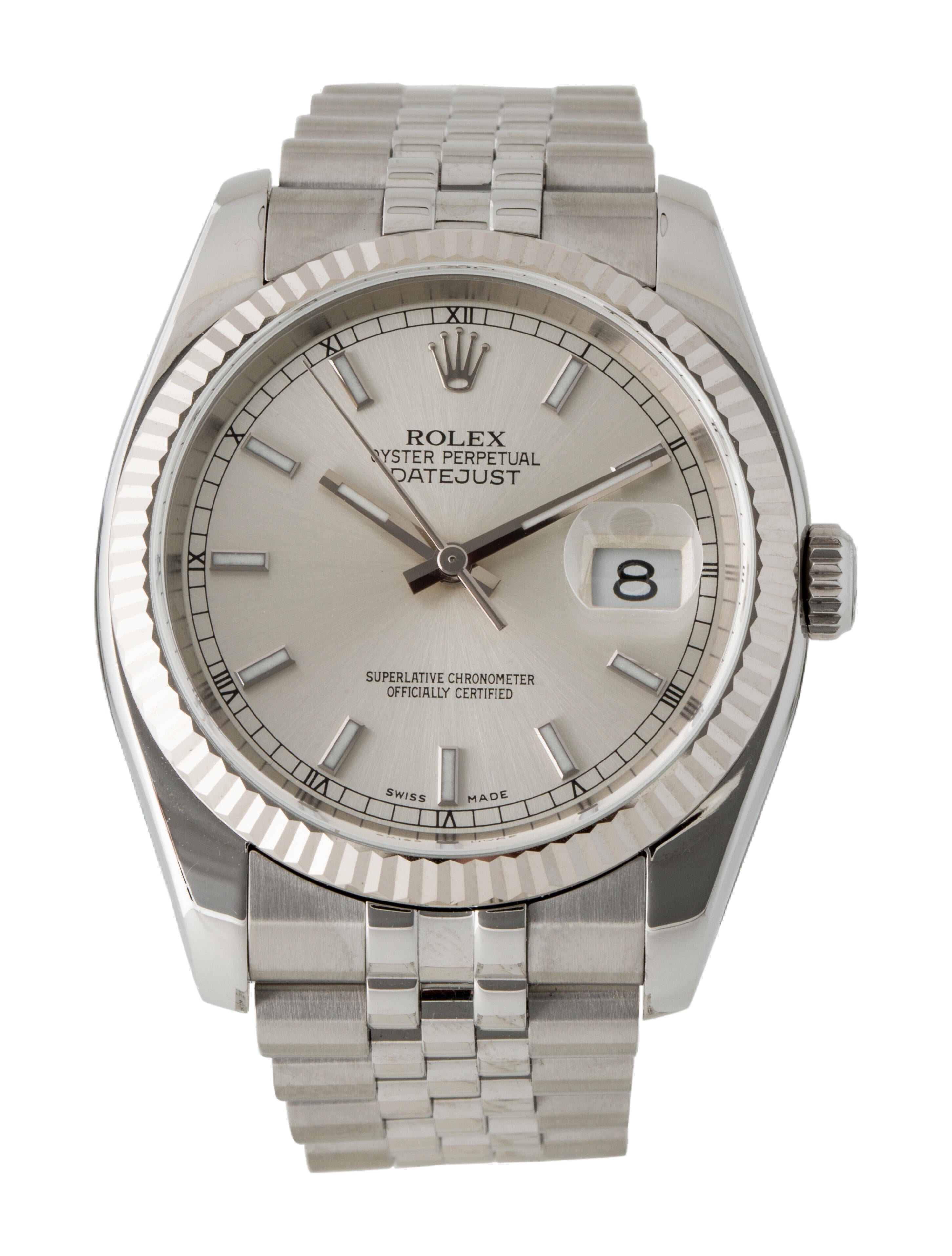 Rolex Datejust Watch - 116234 | The RealReal