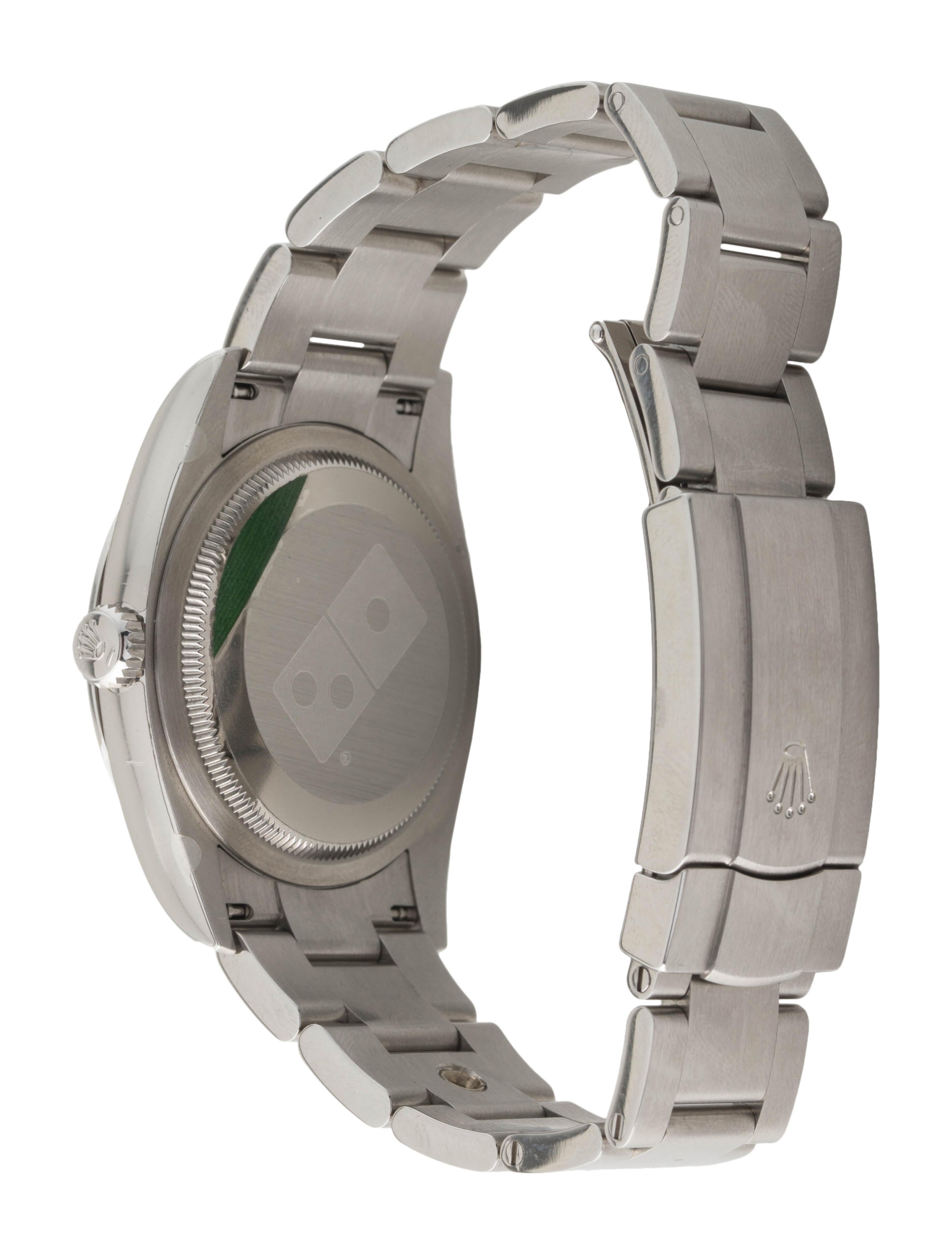 Rolex Oyster Perpetual "Domino's Pizza" Watch - 126000 | The RealReal