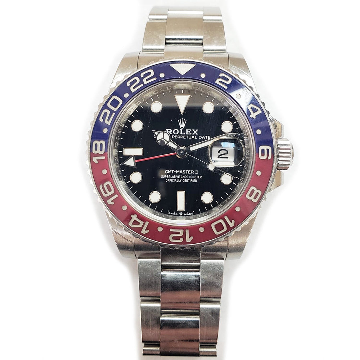 Rolex GMT-Master II Watch - 126710BLRO | The RealReal