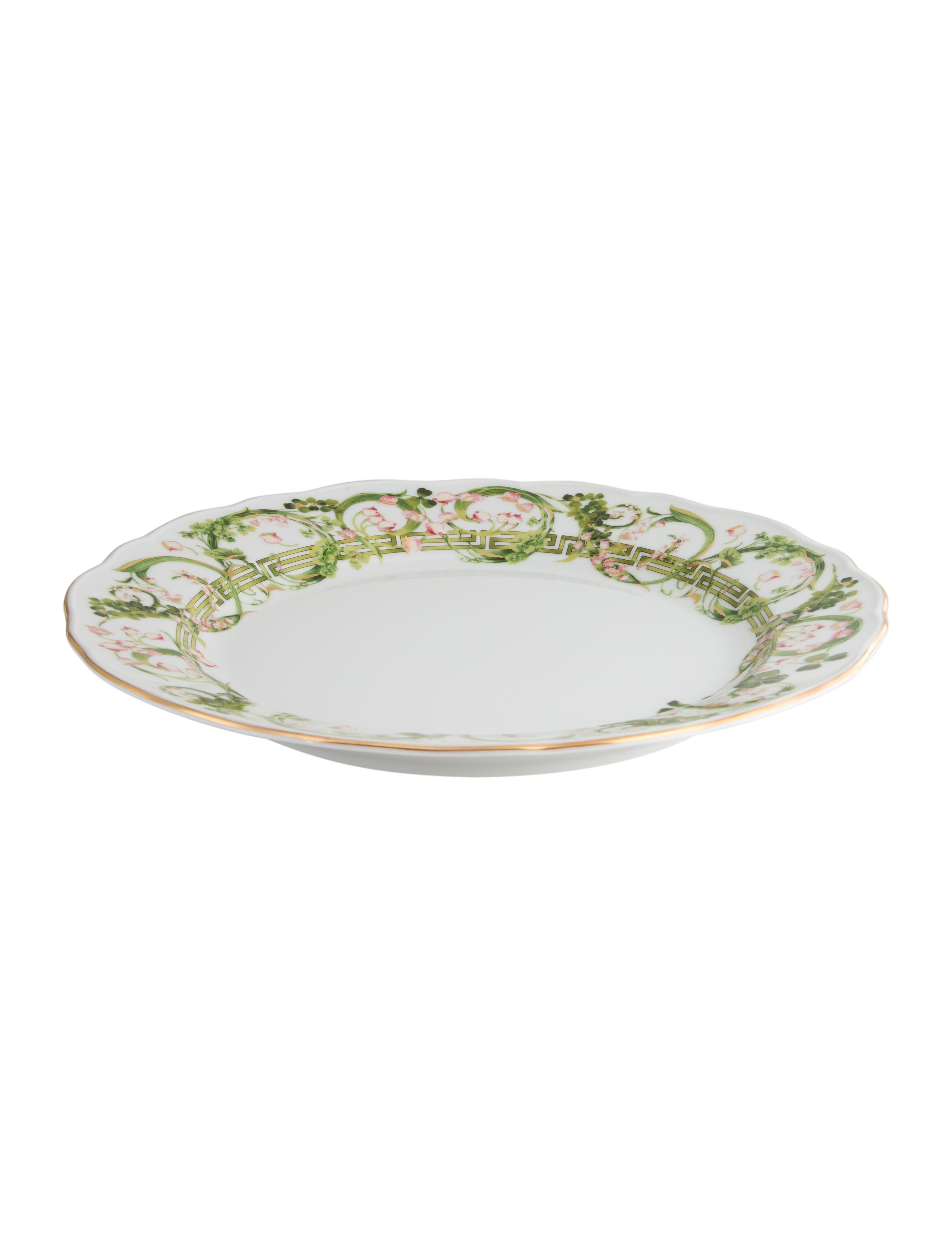Versace Flower Fantasy Plates | Best Flower Site
