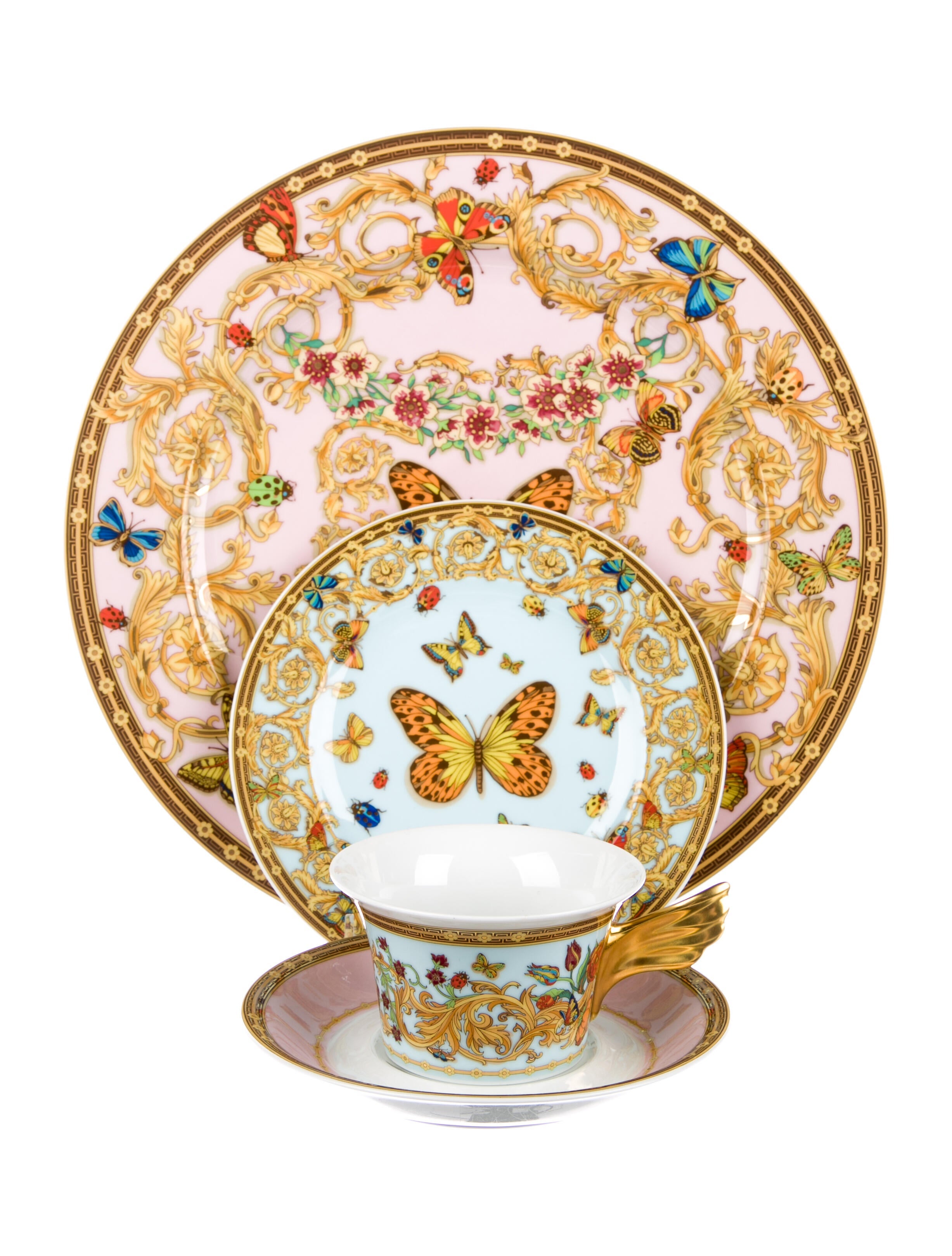 Rosenthal Meets Versace 13-Piece Le Jarden De Versace Tableware Set ...