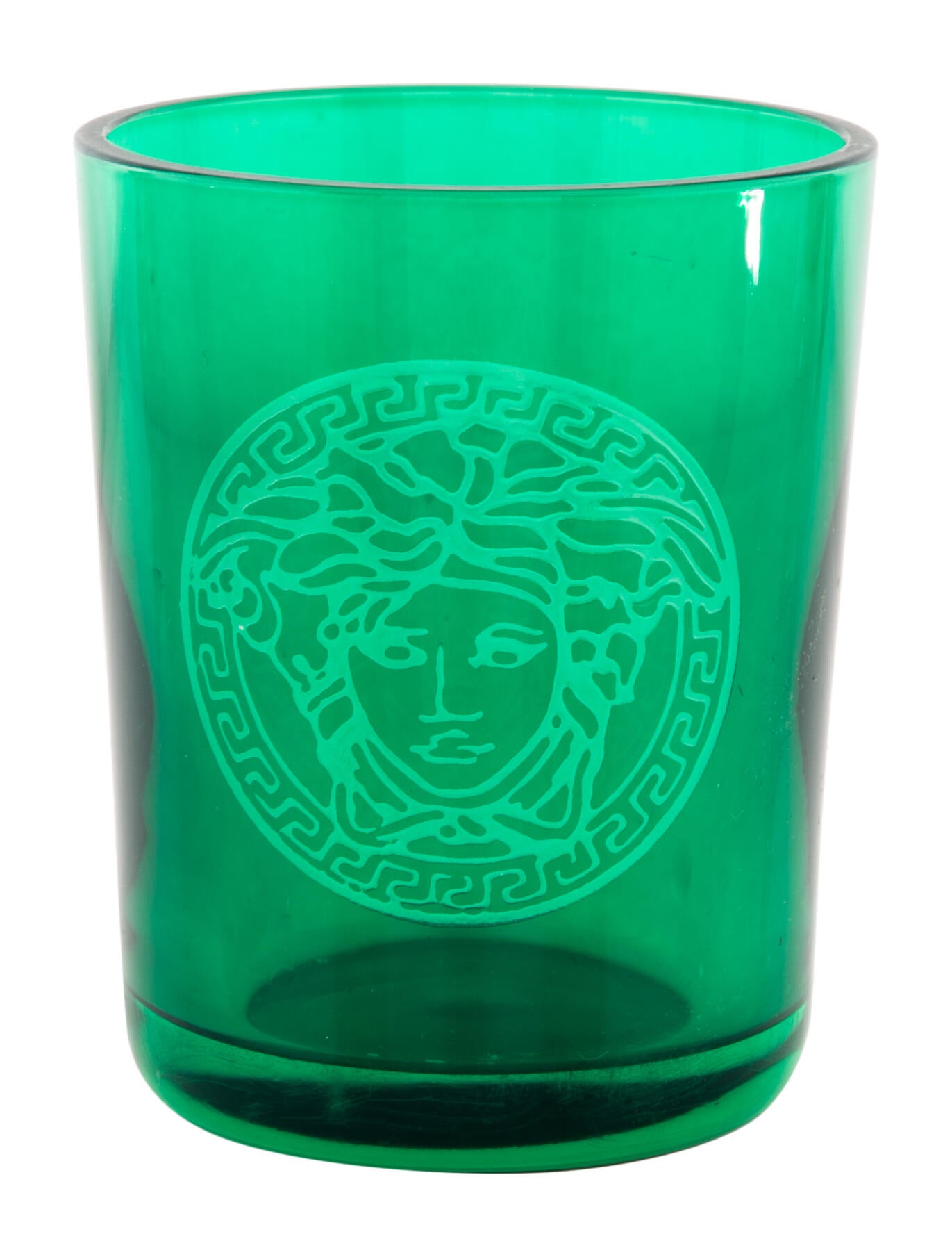Rosenthal Meets Versace Glass Votive - Green, 1 pieces Decorative ...