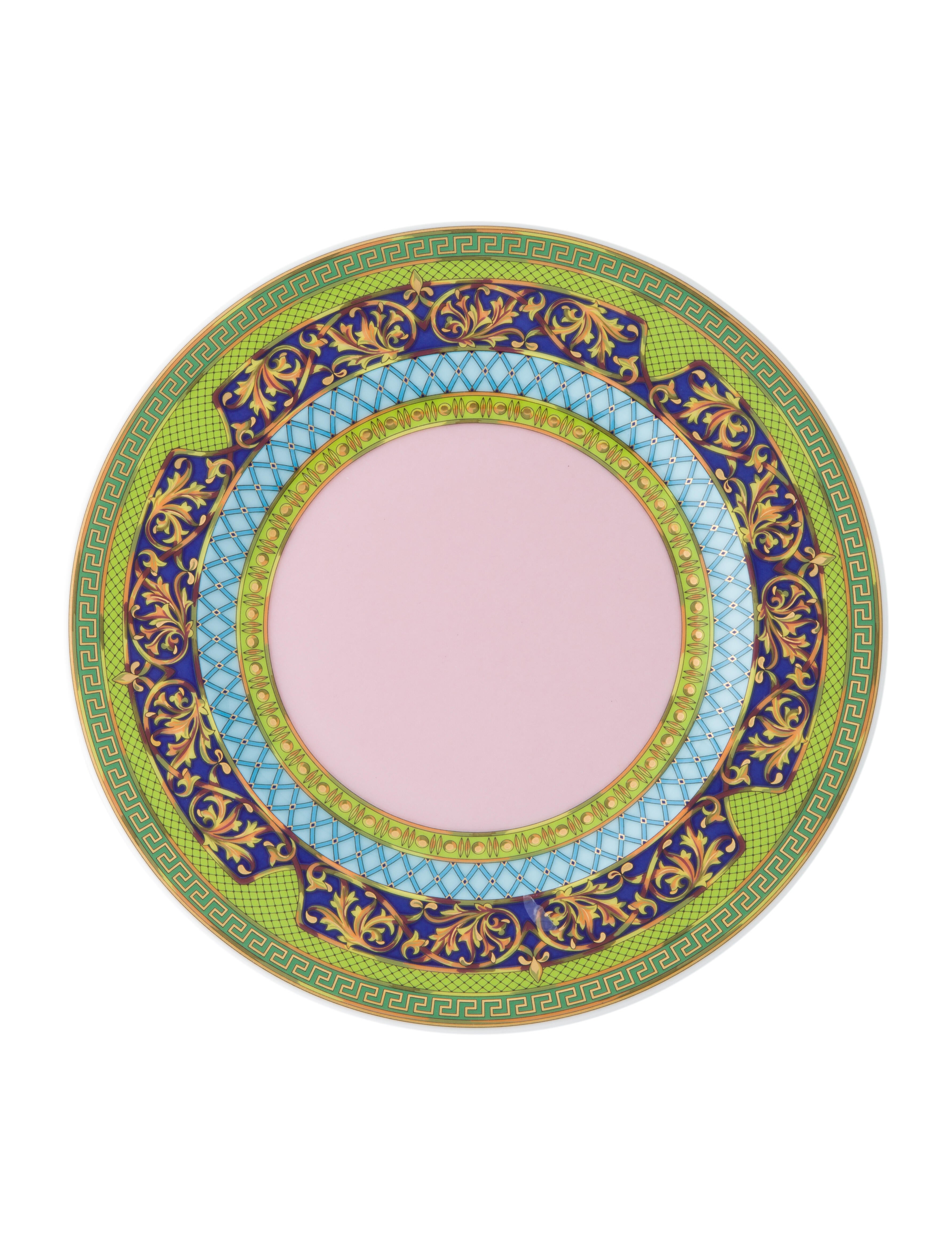 Rosenthal Meets Versace Russian Dream Bread Plate - Green, 1 pieces ...