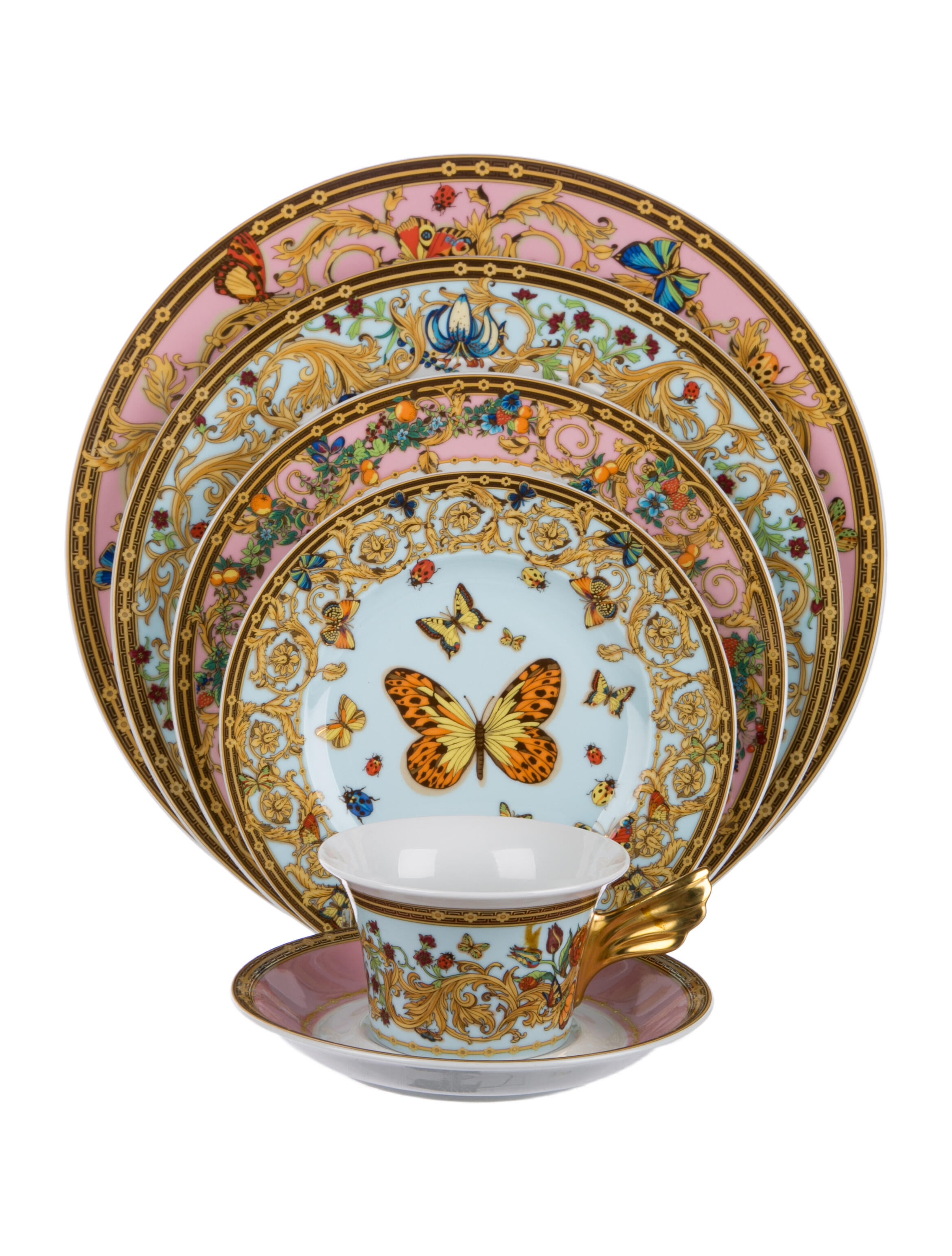 Tiffany & Co. 54-Piece Audubon Porcelain Tableware Set - White, 54 ...