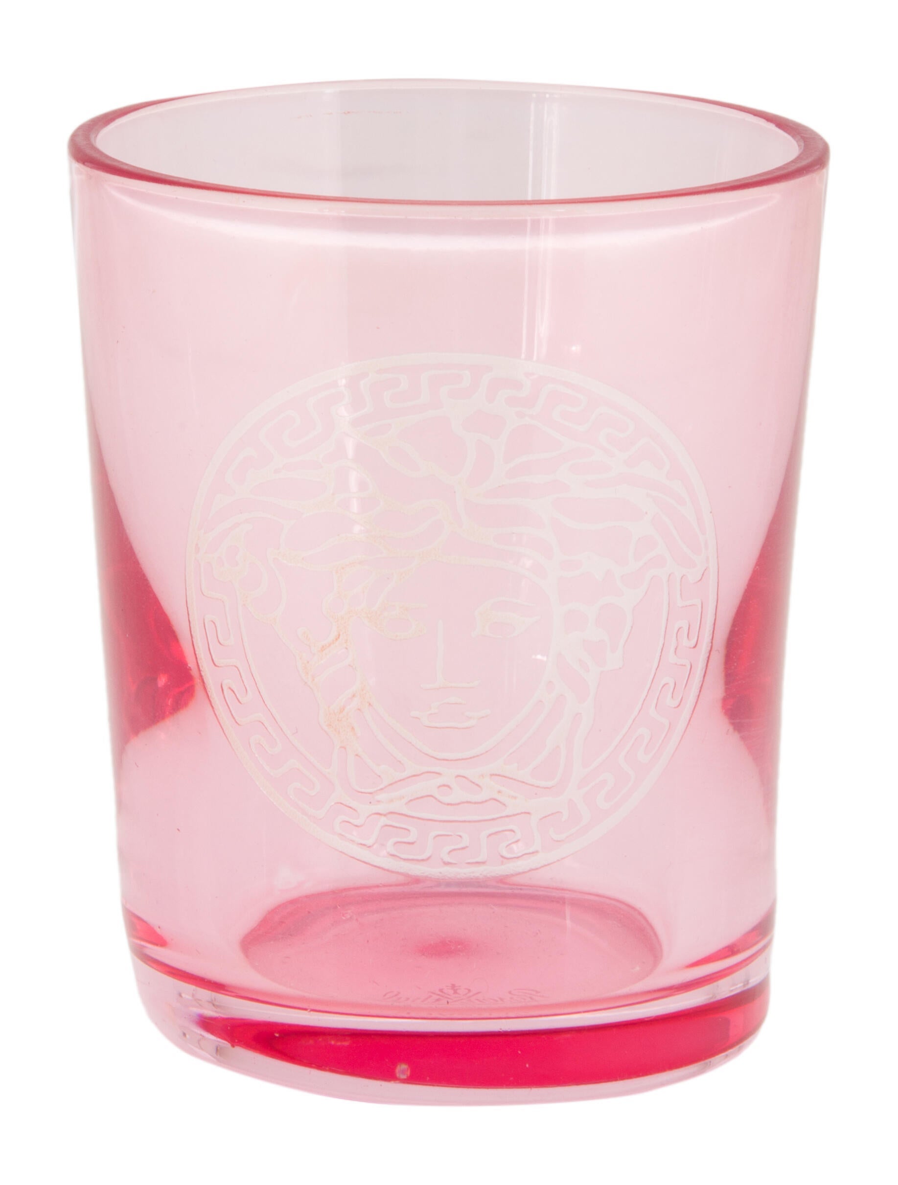 Rosenthal Meets Versace Meets Versace Medusa Red Crystal Tumbler - Red ...