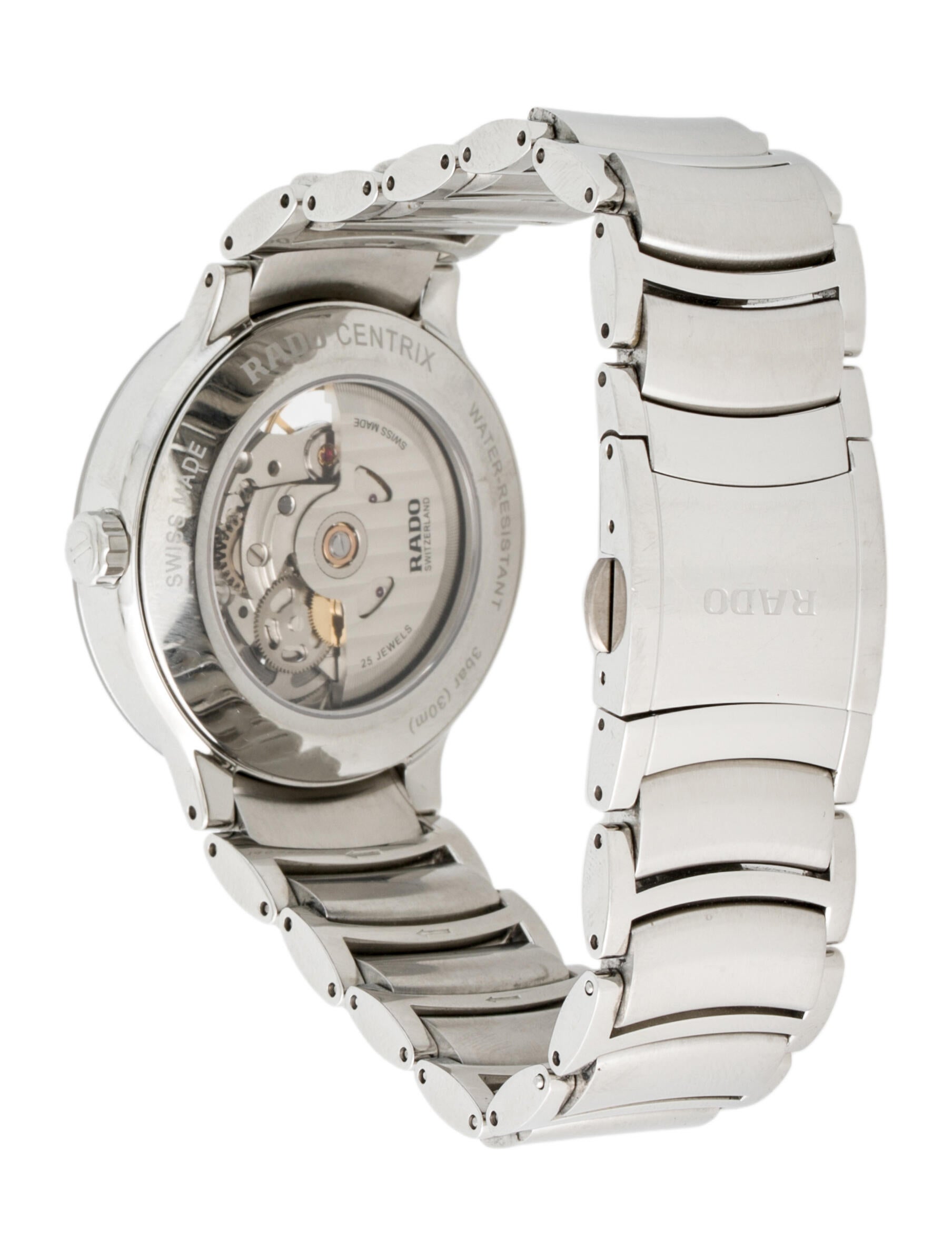 Rado Centrix Automatic Open Heart Watch - 734.0179.3 | The RealReal