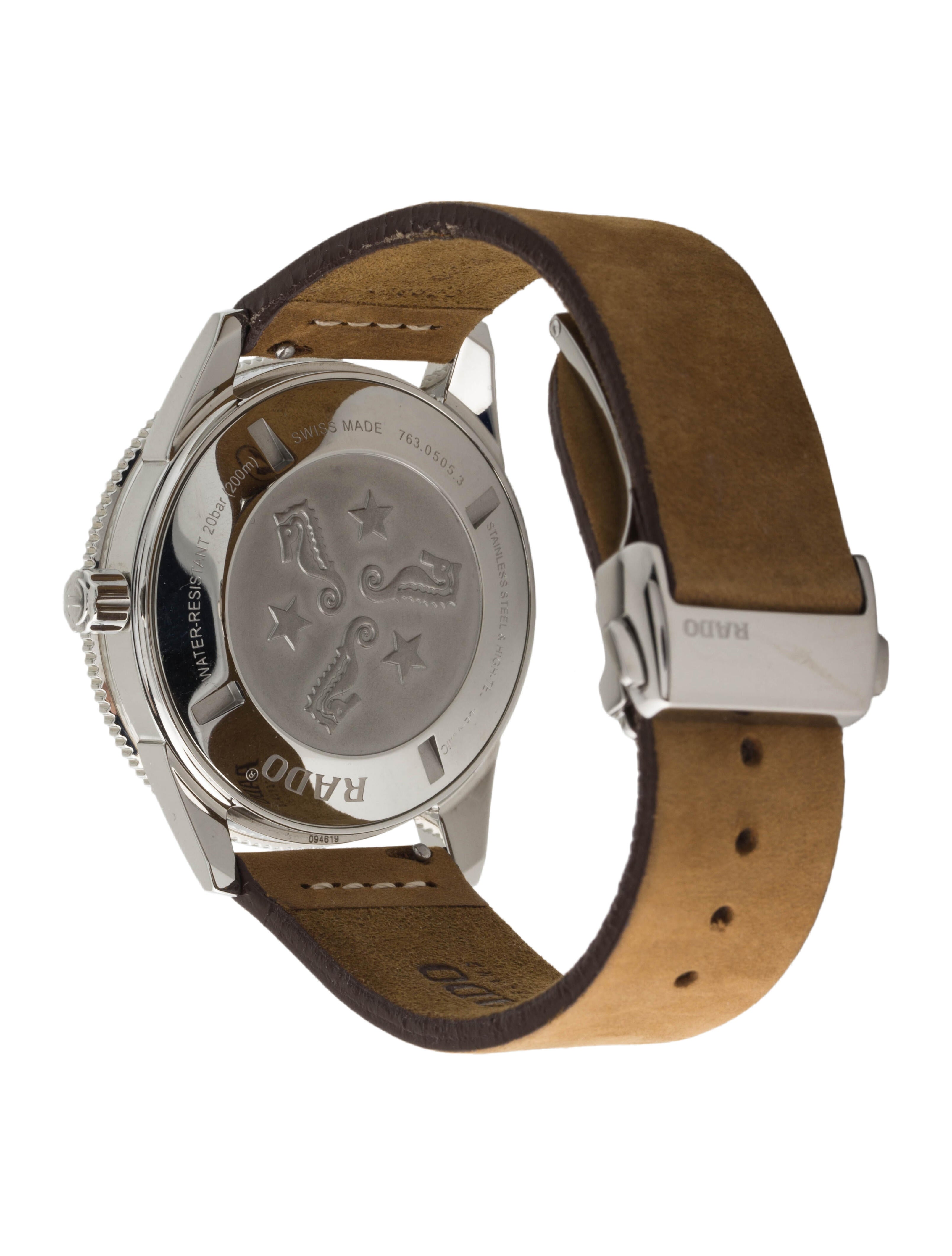 Rado Captain Cook Watch - R32505205 // 763.0505.3 | The RealReal