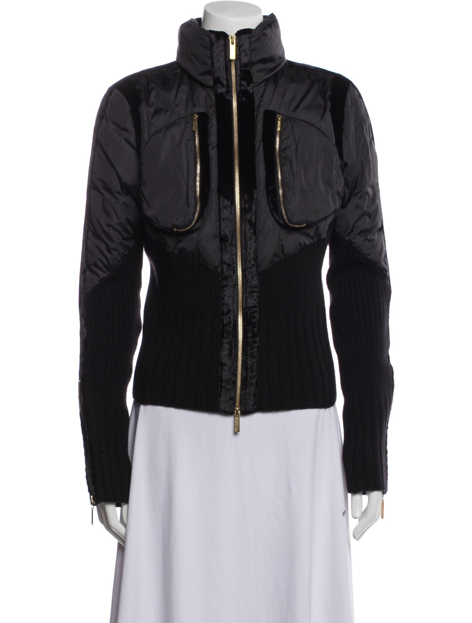 Roberto Cavalli Jacket - Black Jackets, Clothing - ROB154473 | The RealReal