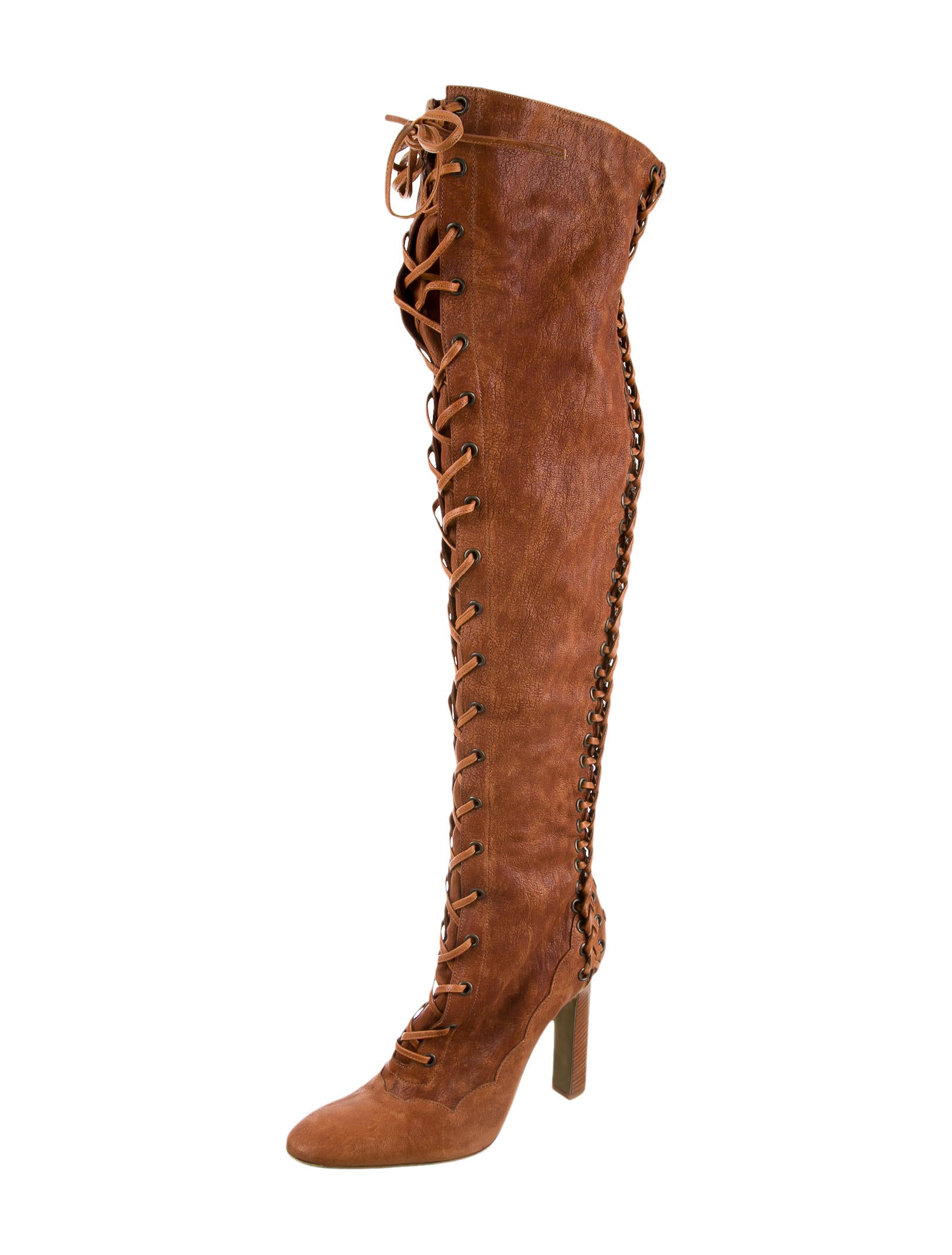 Roberto Cavalli Boots - Brown Boots, Shoes - ROB28830 | The RealReal