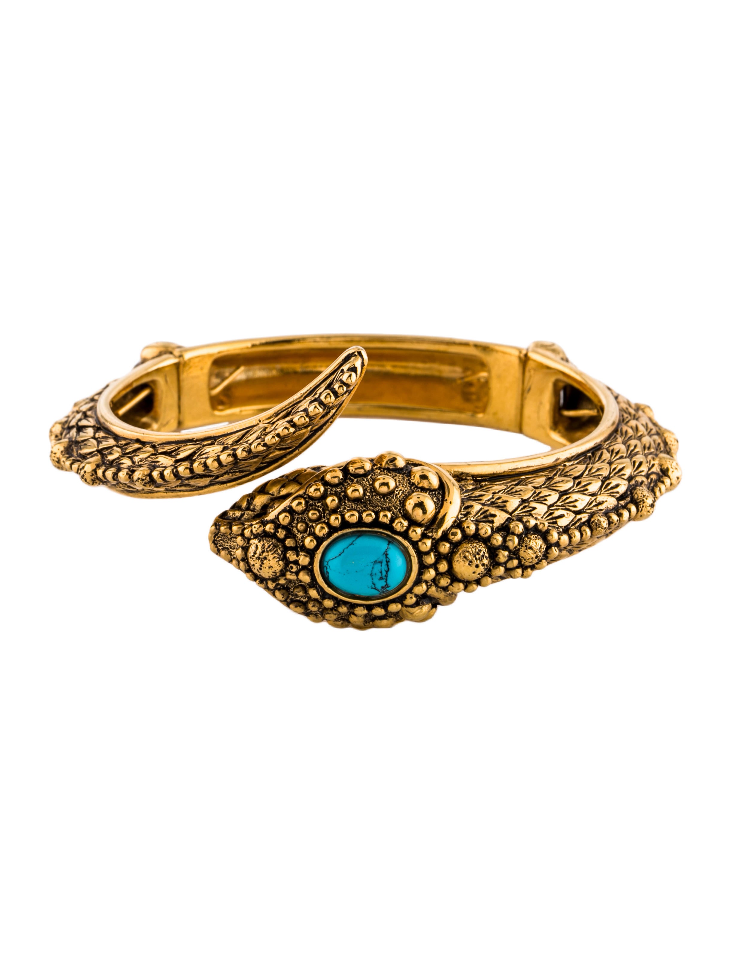 Roberto Cavalli Snake Bangle - Bracelets - ROB60782 | The RealReal