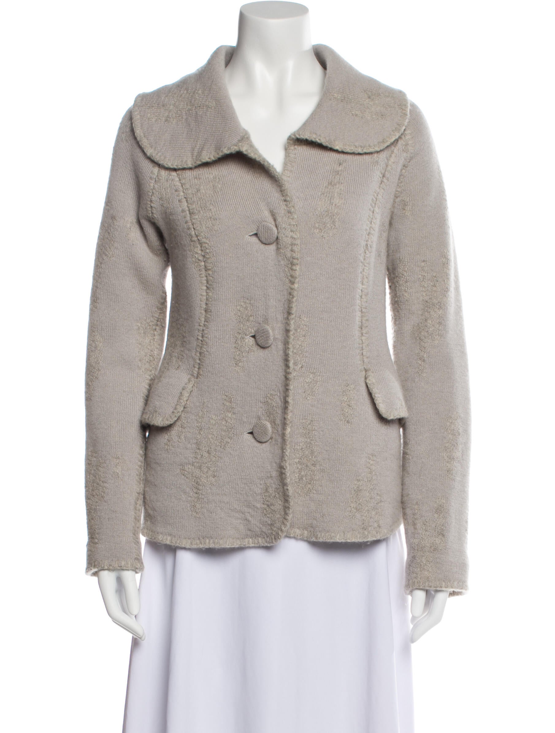 Rochas Jacket - Grey Jackets, Clothing - ROC29461 | The RealReal
