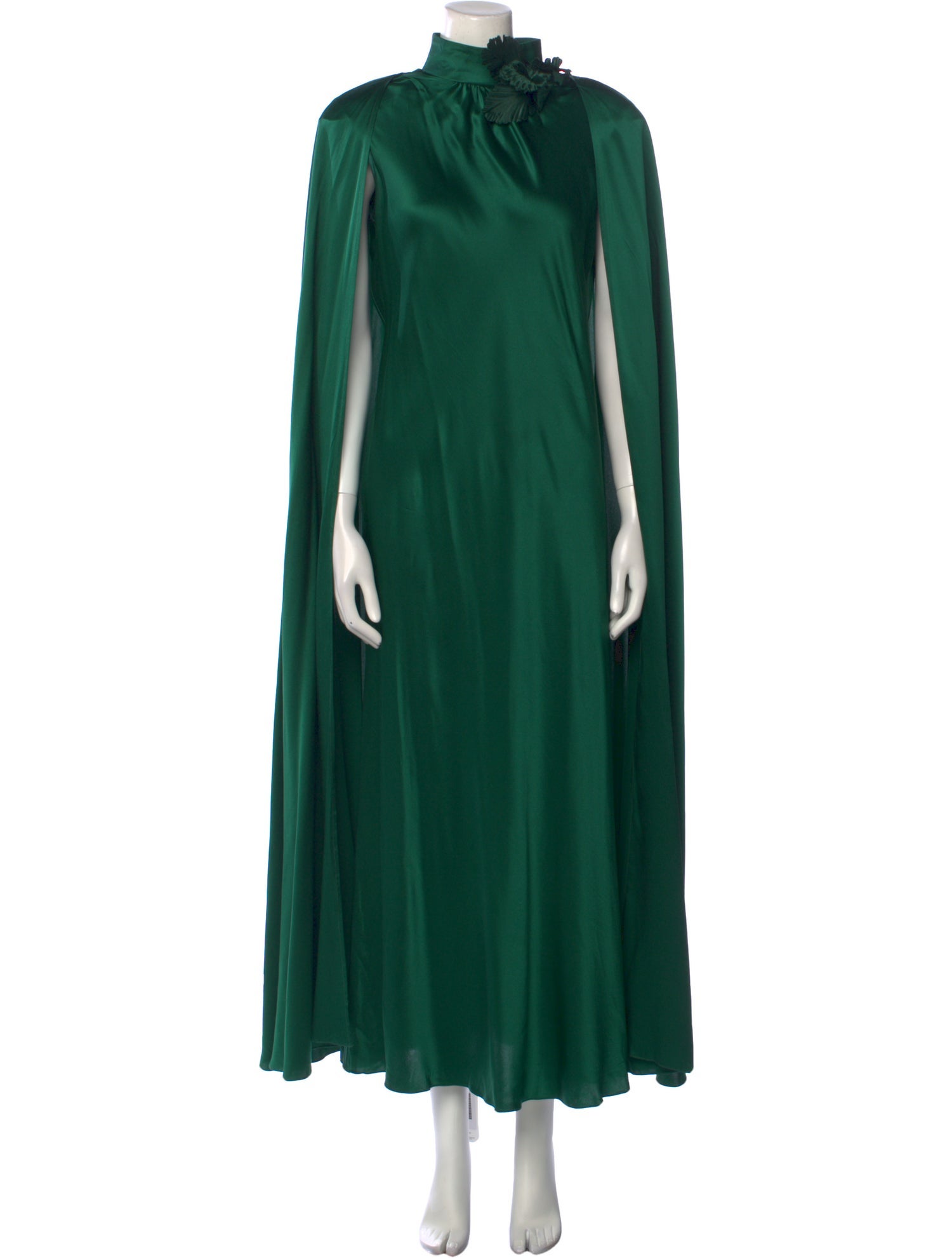 Rodarte Silk Long Dress - Green Dresses, Clothing - ROD27809 | The RealReal