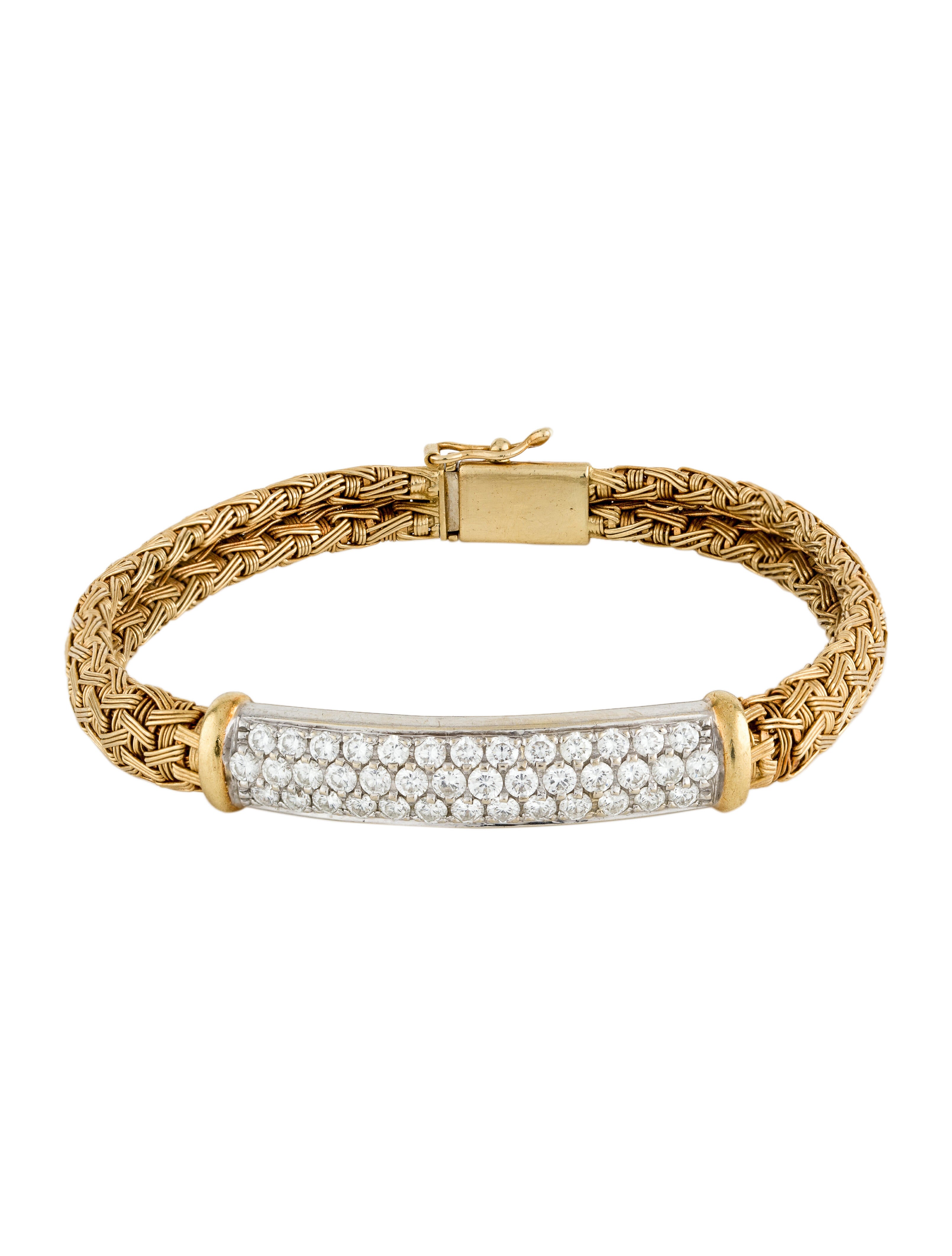 Roberto Coin 18K Diamond Primavera Flexible Bangle - 18K Rose Gold ...