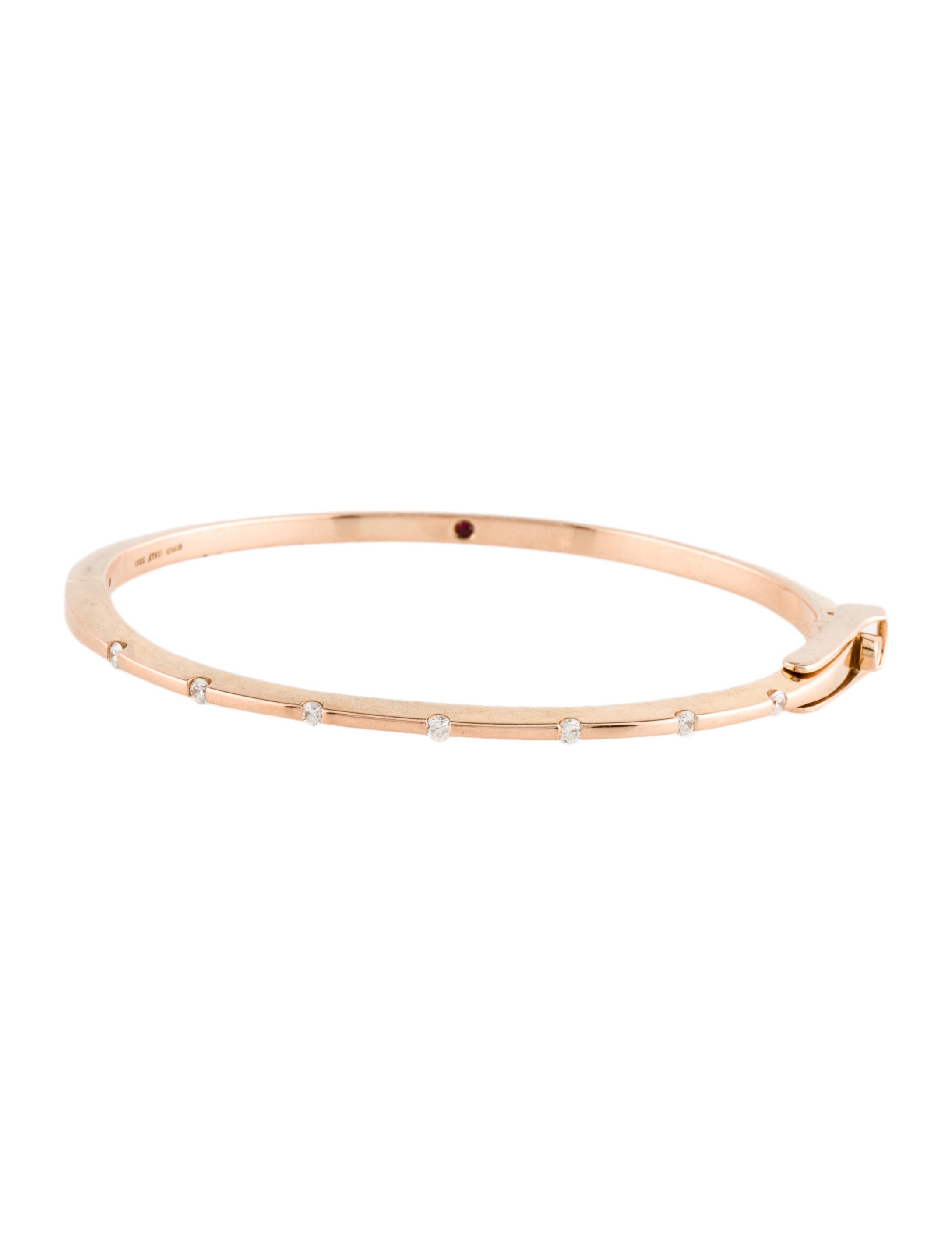 Roberto Coin 18K Diamond Classica Parisienne Bracelet - 18K Rose Gold ...