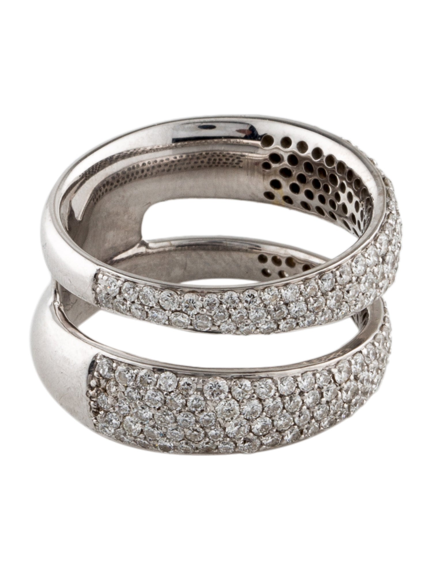 Chimento 18K Chimento Ring - 18K White Gold Band, Rings - CNT20045 ...
