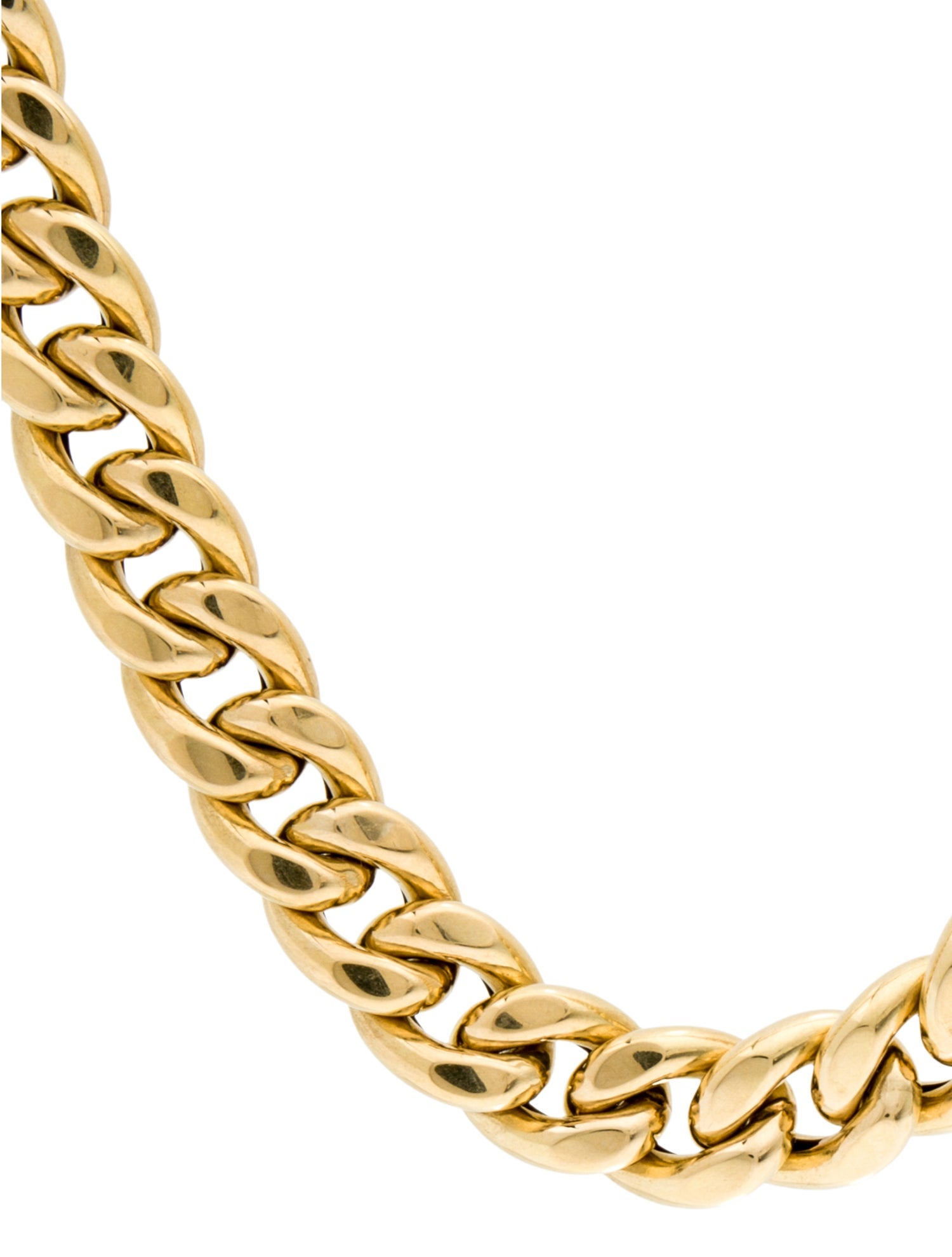 David Yurman 18K Oval Link Chain Necklace - 18K Yellow Gold Chain ...