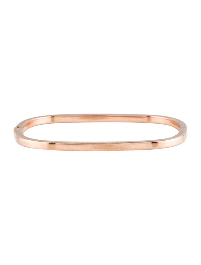 Celine Hinged Bangle - Brass Bangle, Bracelets - CEL296890 | The RealReal