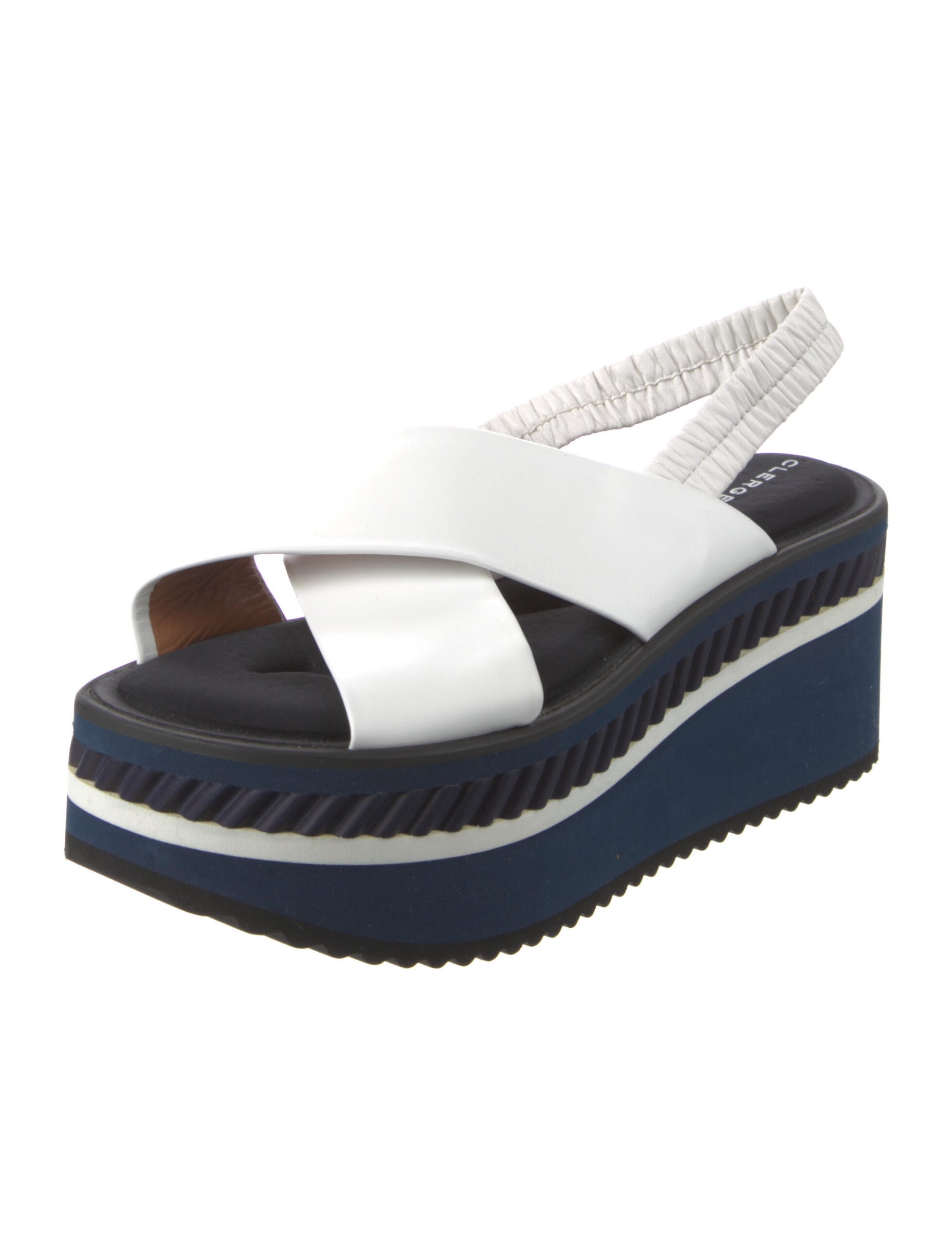 Robert Clergerie Coco Kiltie-Embellished Sandals w/ Tags - Red Sandals ...