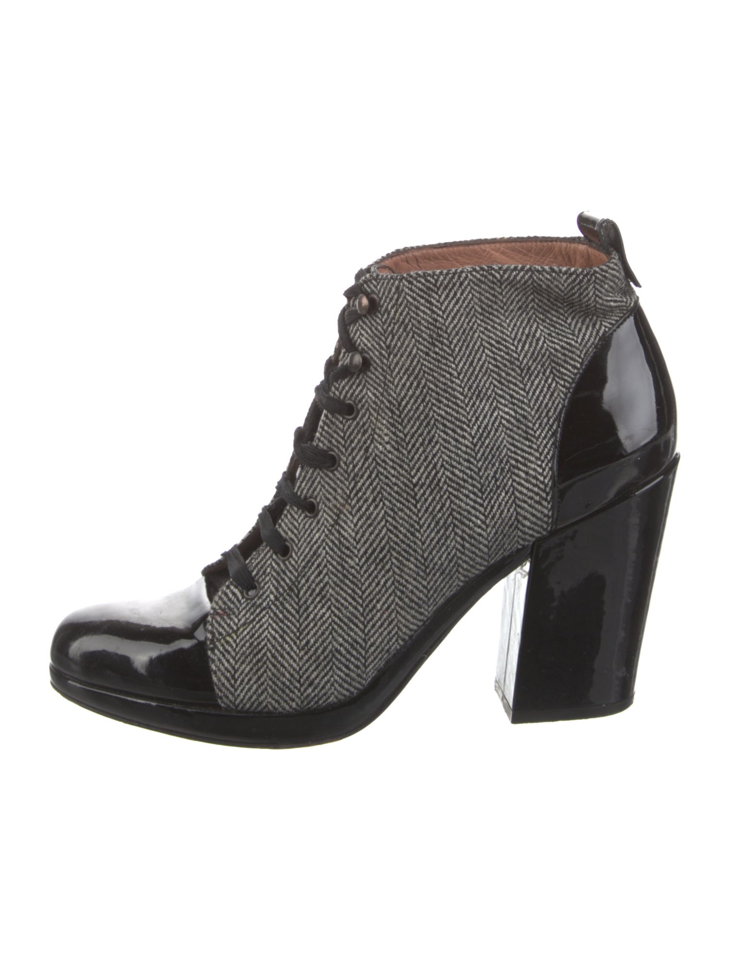 Robert Clergerie Lace-Up Boots - Grey Boots, Shoes - ROG62281 | The ...