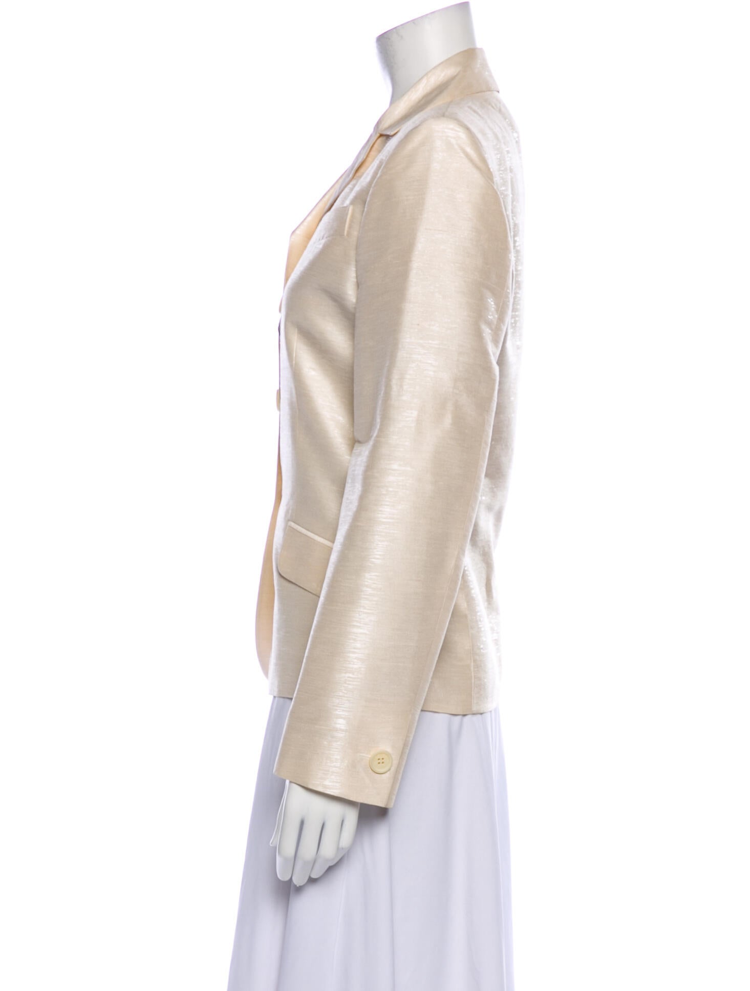 Romeo Gigli Vintage Late 1990's - Early 2000's Blazer - Metallic ...