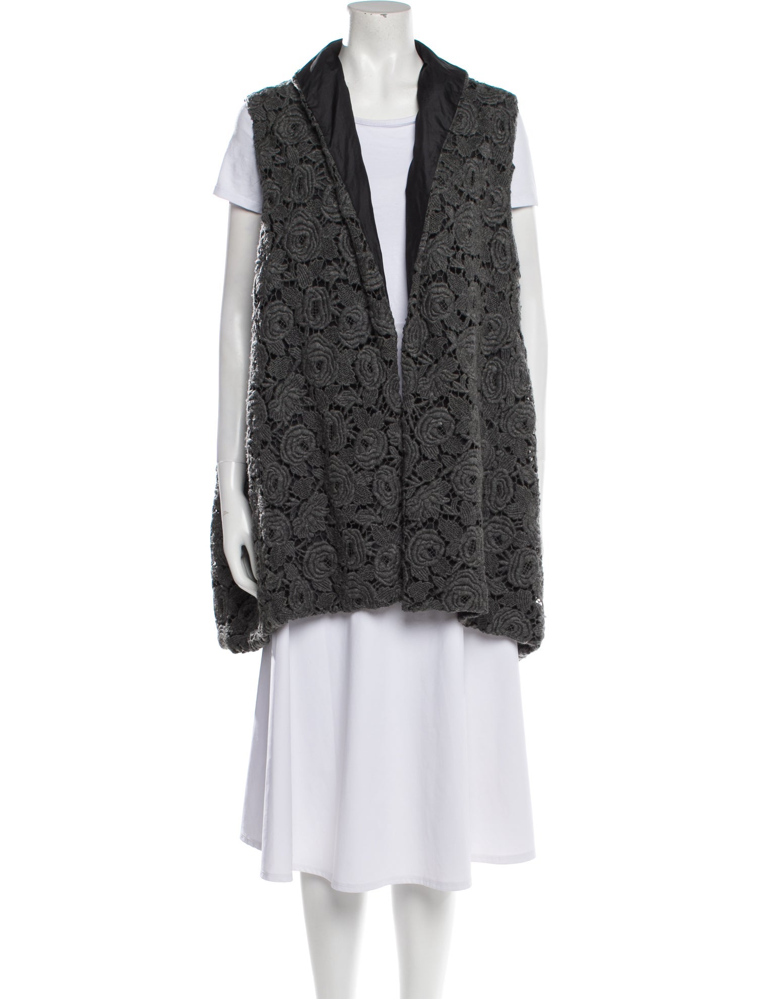 Romeo Gigli Vintage Late 1980's - Early 1990's Vest - Grey Jackets ...