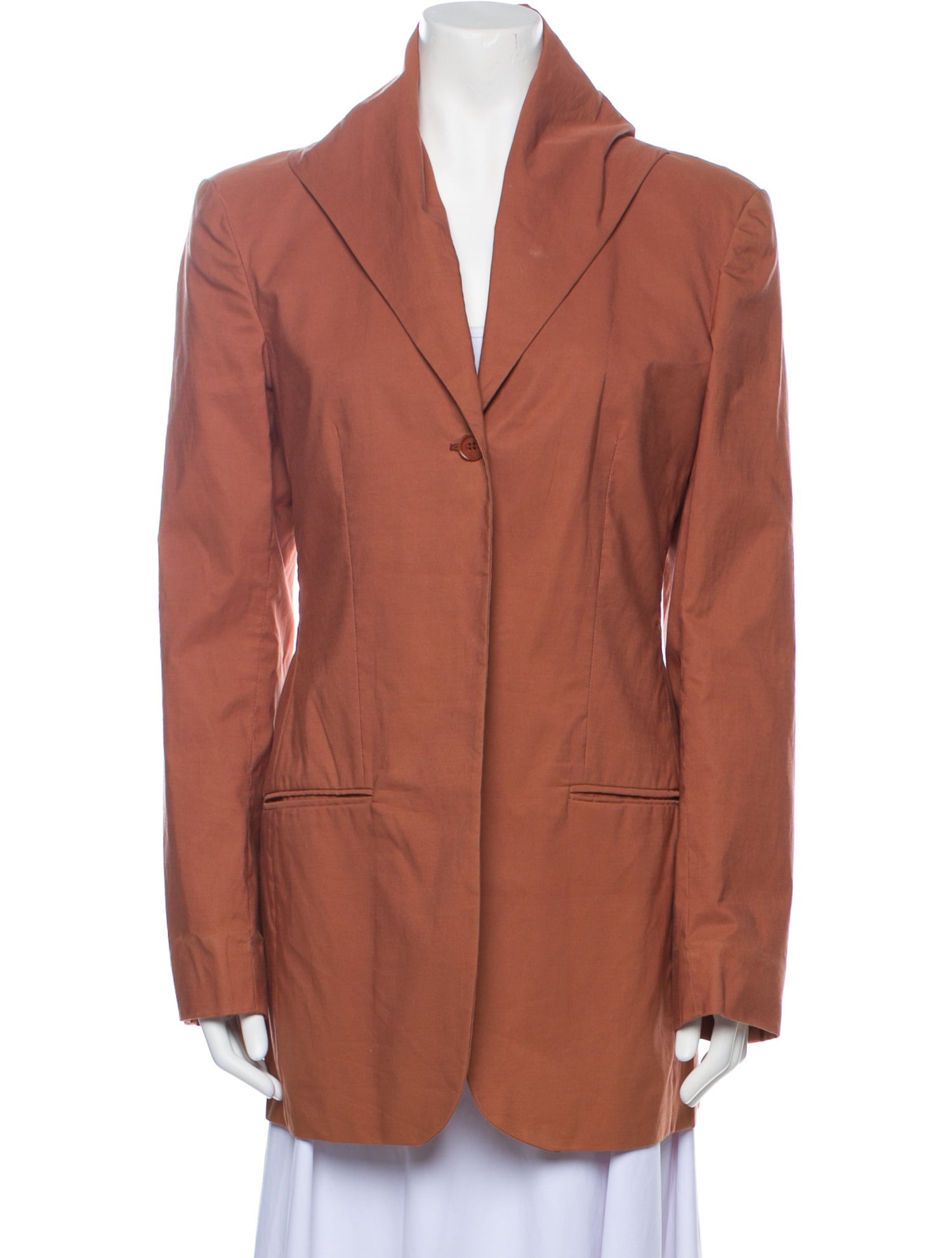 Romeo Gigli Vintage 1989 Blazer - Brown Jackets, Clothing - ROMGI21506 ...