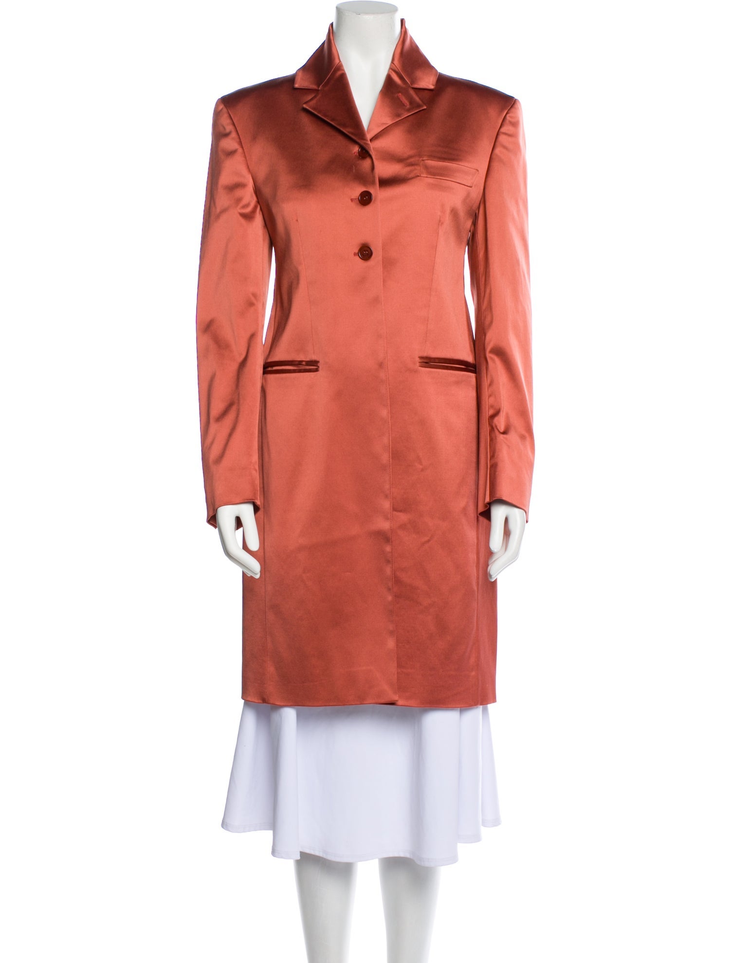 Romeo Gigli Vintage 1990 Coat - Metallic Coats, Clothing - ROMGI21513 ...